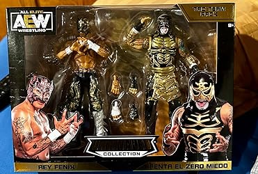 Amazon.com: All Elite Wrestling Unrivaled Jon Moxley and Bryan Danielson Two Pack - Two 6-Inch ...