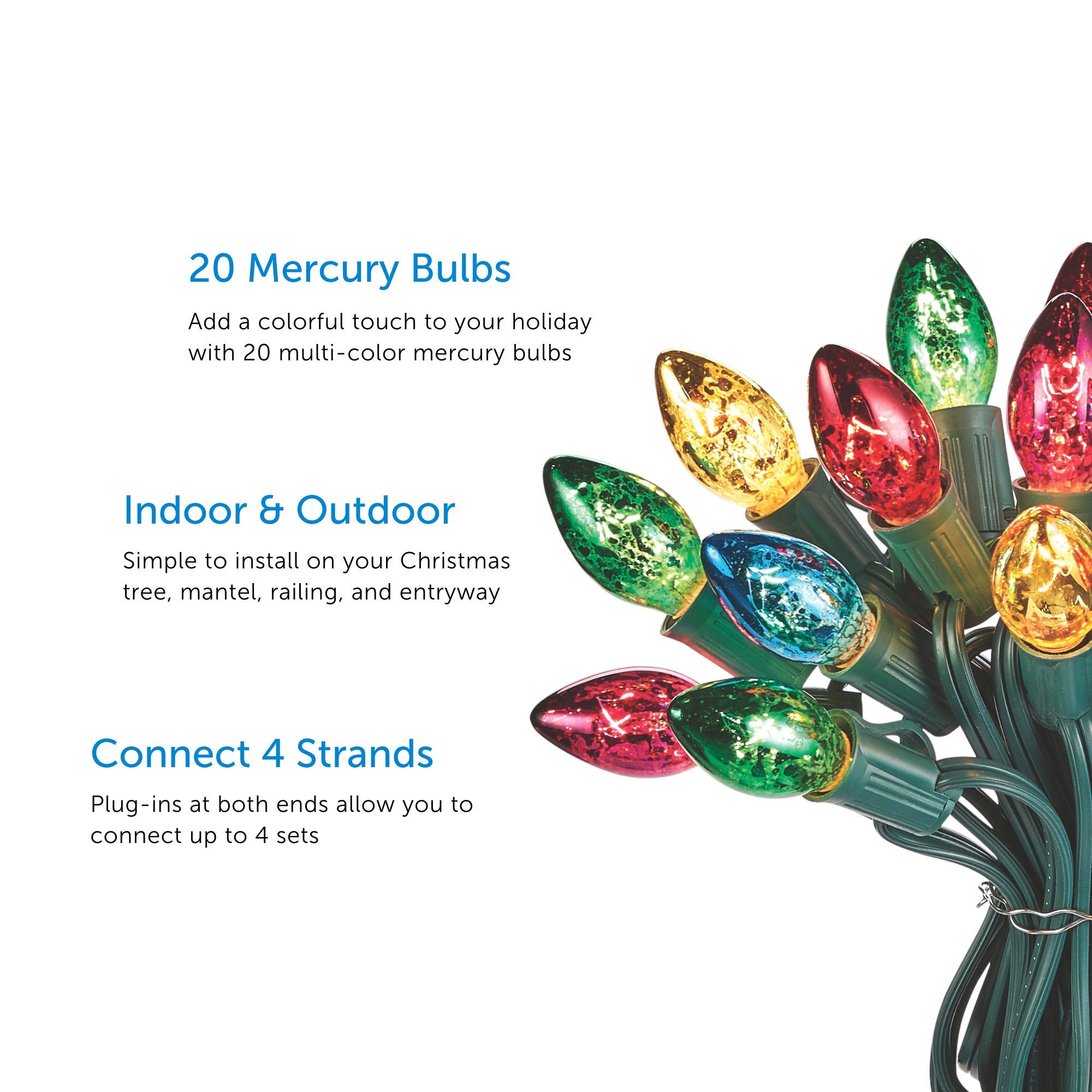 Mercury String Christmas Lights Big Deals!Dainzusyful Christmas