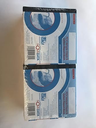 20 x PCV PSV Bus Vehicle Defect Books : Amazon.co.uk: Stationery ...