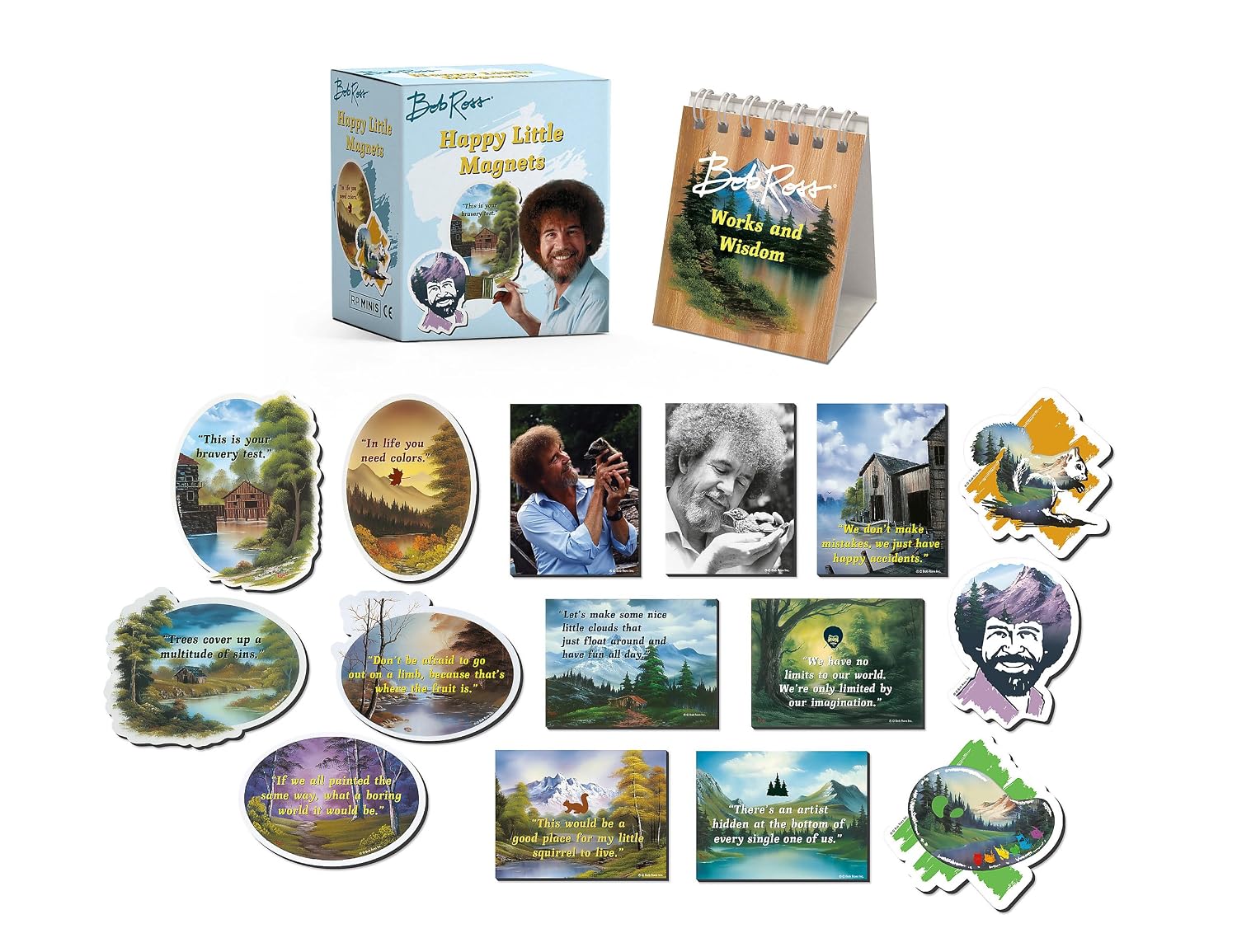 Bob Ross: Happy Little Magnets: Ross, Bob: 9780762498260: Books - Amazon.ca