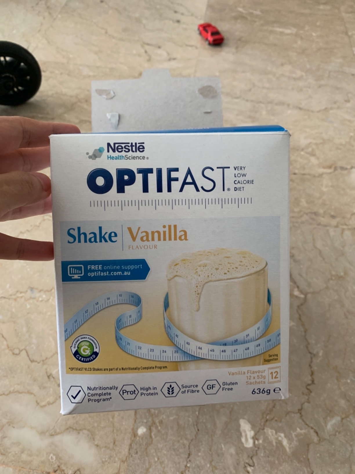 Optifast Very Low Calorie Diet Milk Shake Vanilla 12X53g : Amazon.sg ...