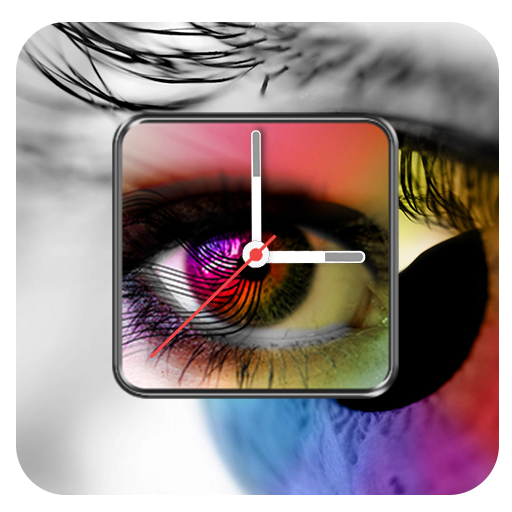 Clock Eye Wallpaper