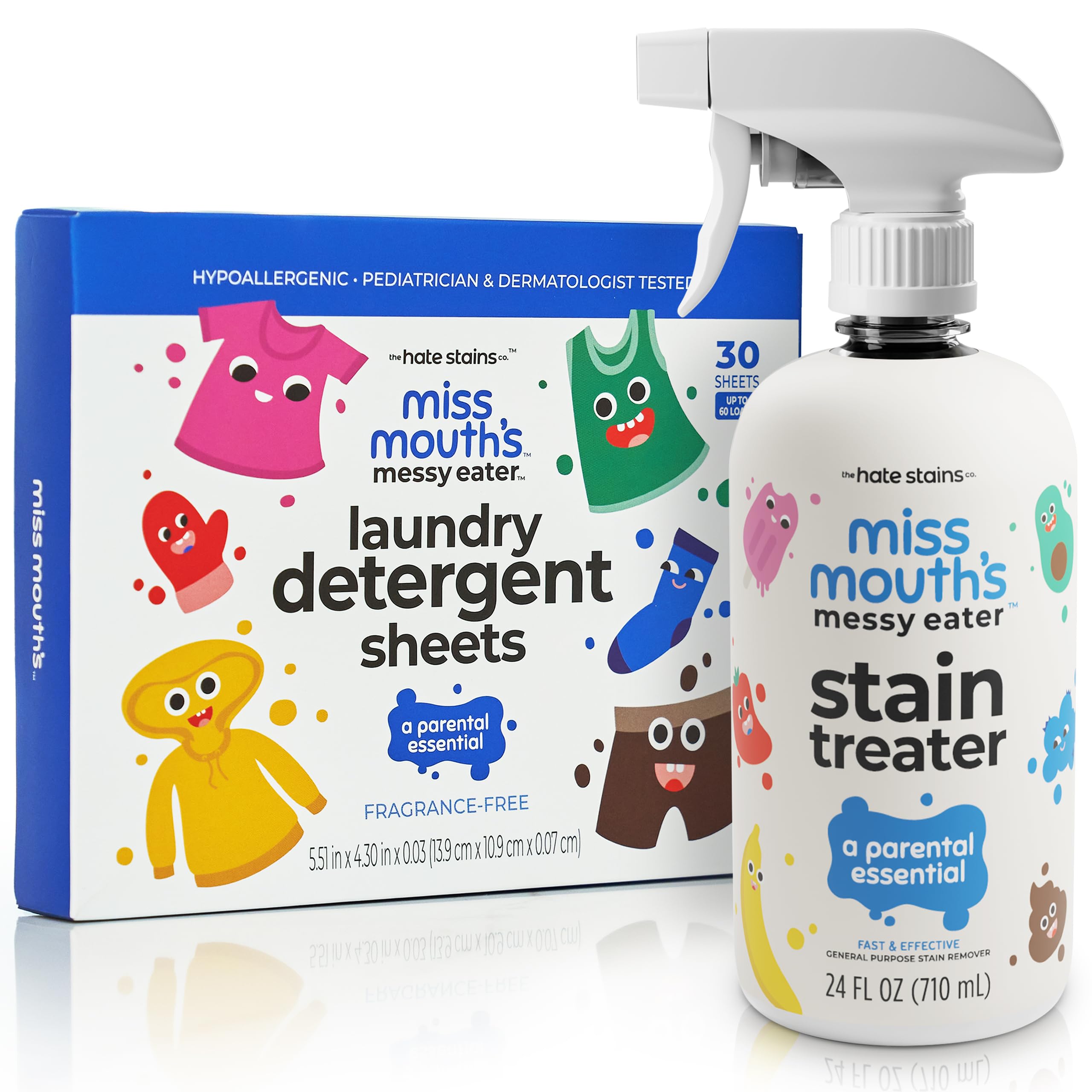 Amazon.com: Miss Mouth's Messy Eater Stain Treater Spray - 16oz Stain ...