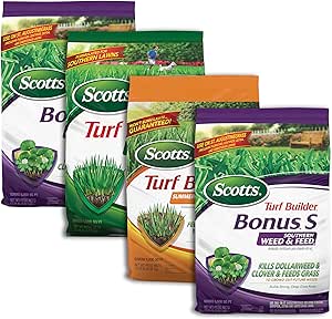 Amazon.com : Scotts Turf Builder Program for Small Southern Lawns with ...