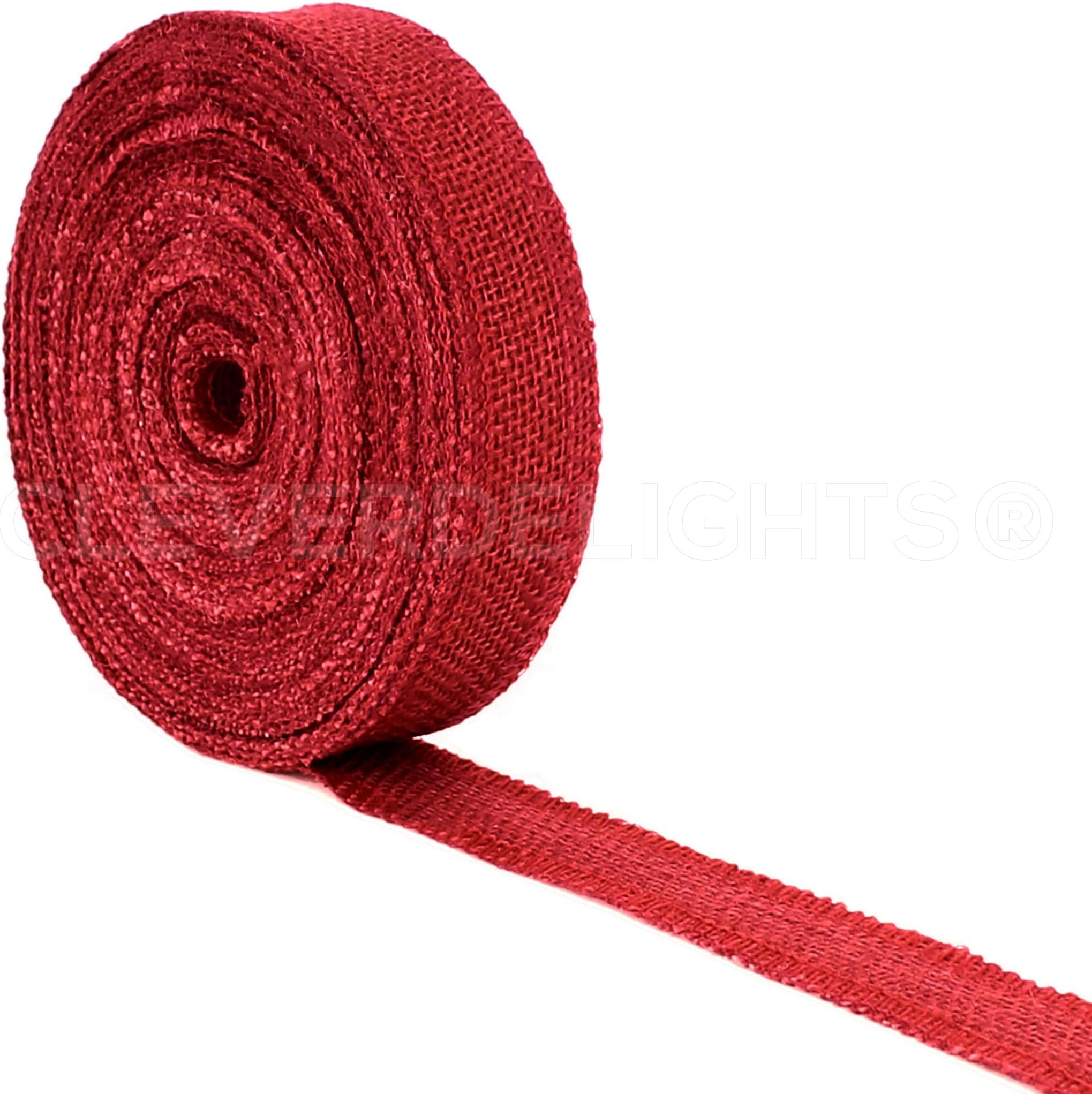 Amazon.com: CleverDelights 2" Burlap Ribbon - Finished Edge - 10 Yards ...