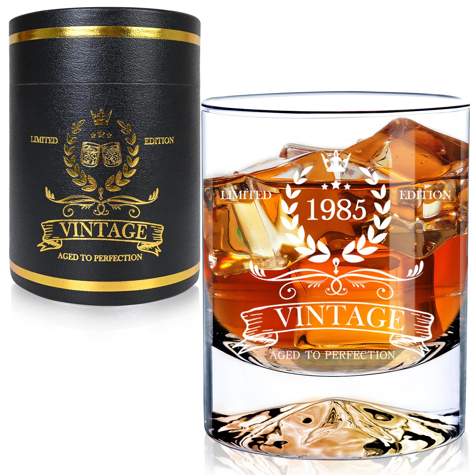 Amazon.com | LUXULISH 40th Birthday Gifts Men, 12Oz Vintage 1985 ...