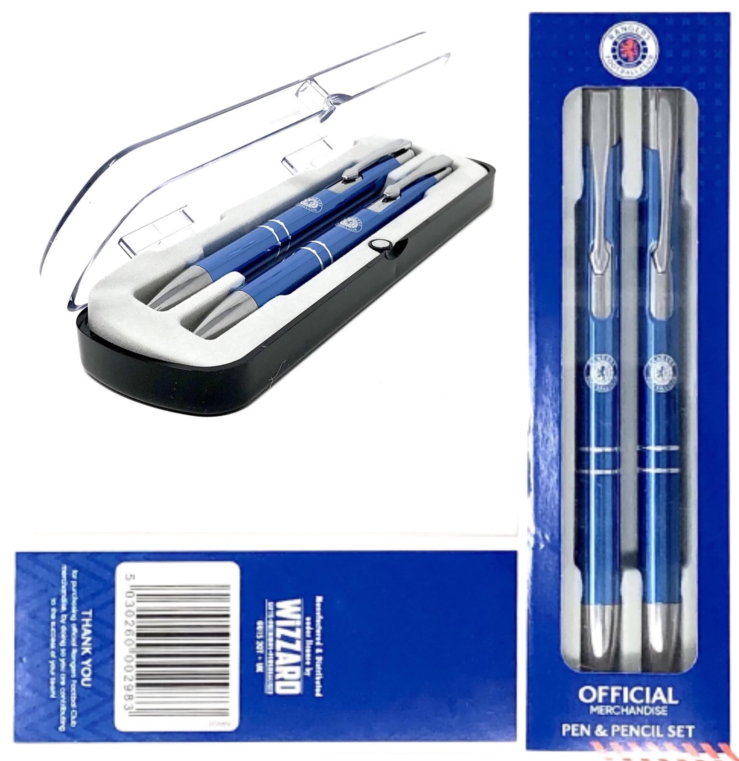 Rangers FC Pen & Pencil Set : Amazon.co.uk: Stationery & Office Supplies