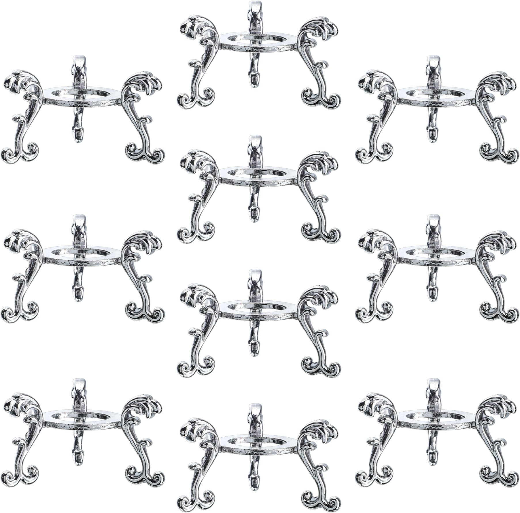 Amazon.com: Fortunemee 30Pcs Metal Crystal Sphere Display Stand, Mini ...