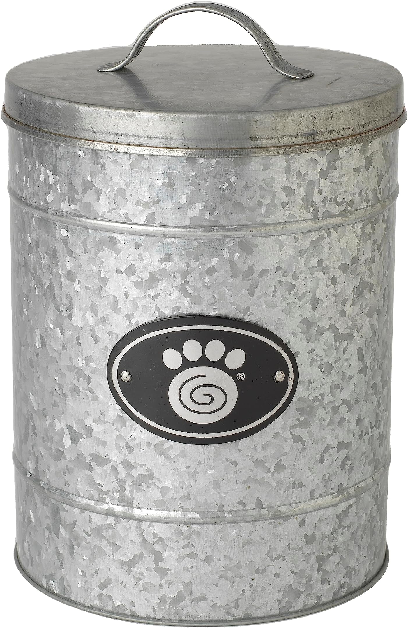 Amazon.com: Amici Pet Rosie XL Canister, Decorative Hand Made Hammered ...