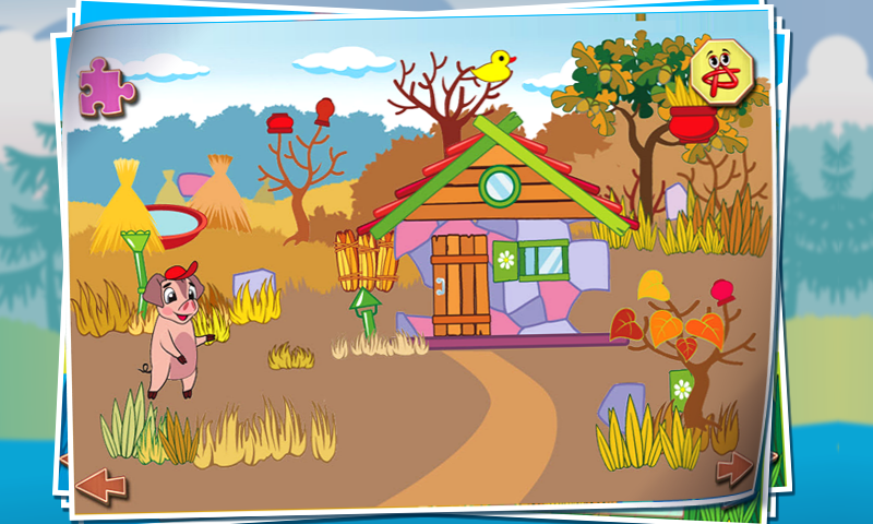 Three Little Pigs: Interactive Touch Book Lite - App on Amazon Appstore
