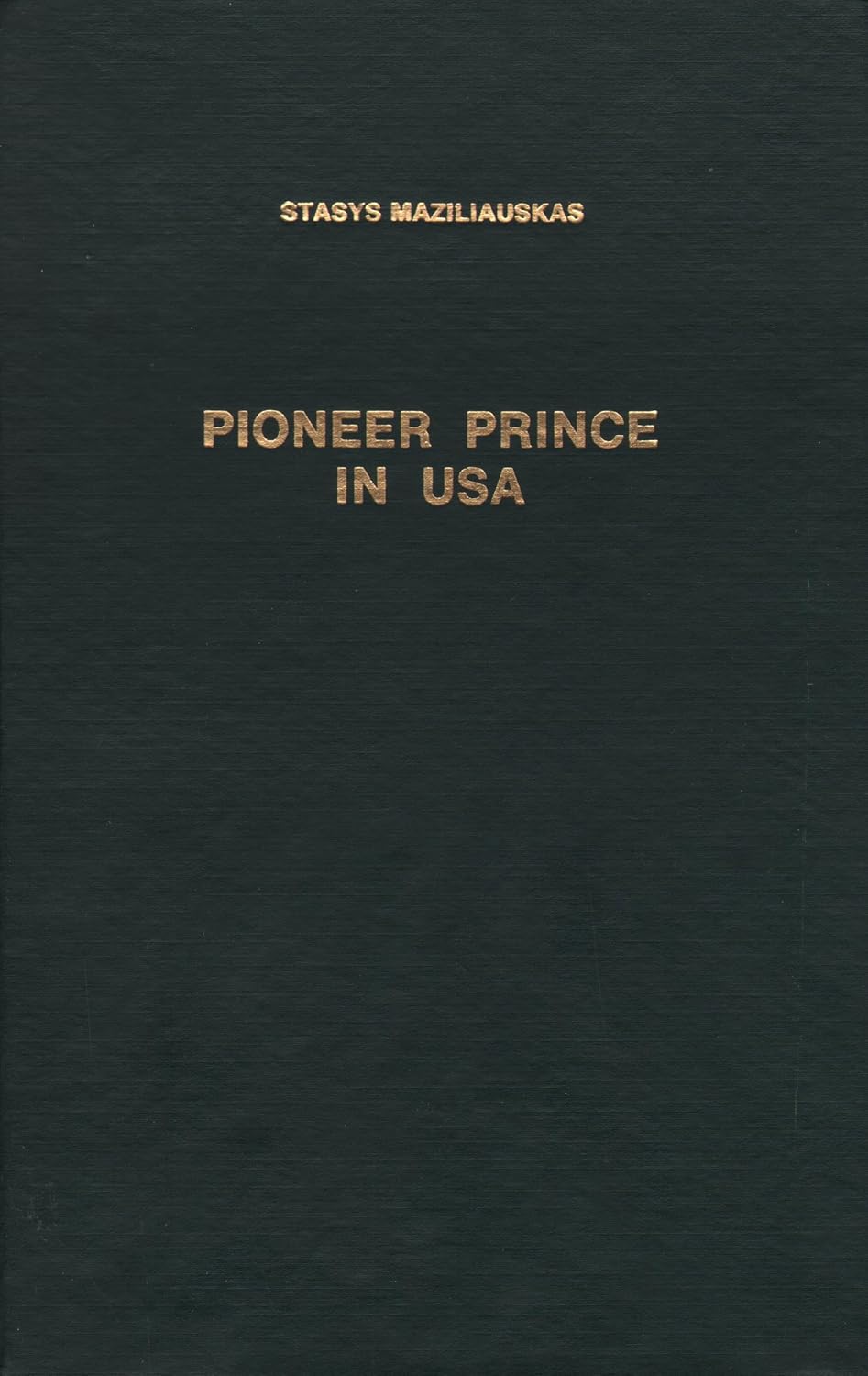 Pioneer Prince in USA: An Historical Account of Prince Demetrius ...
