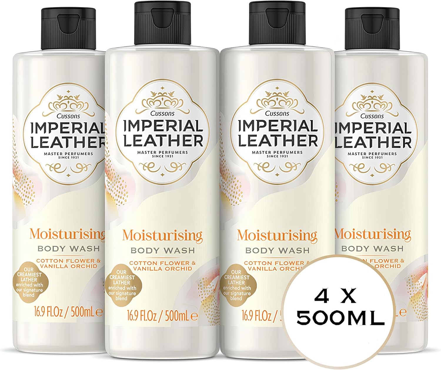 Imperial Leather Moisturising Shower Gel Cotton Flower Vanilla