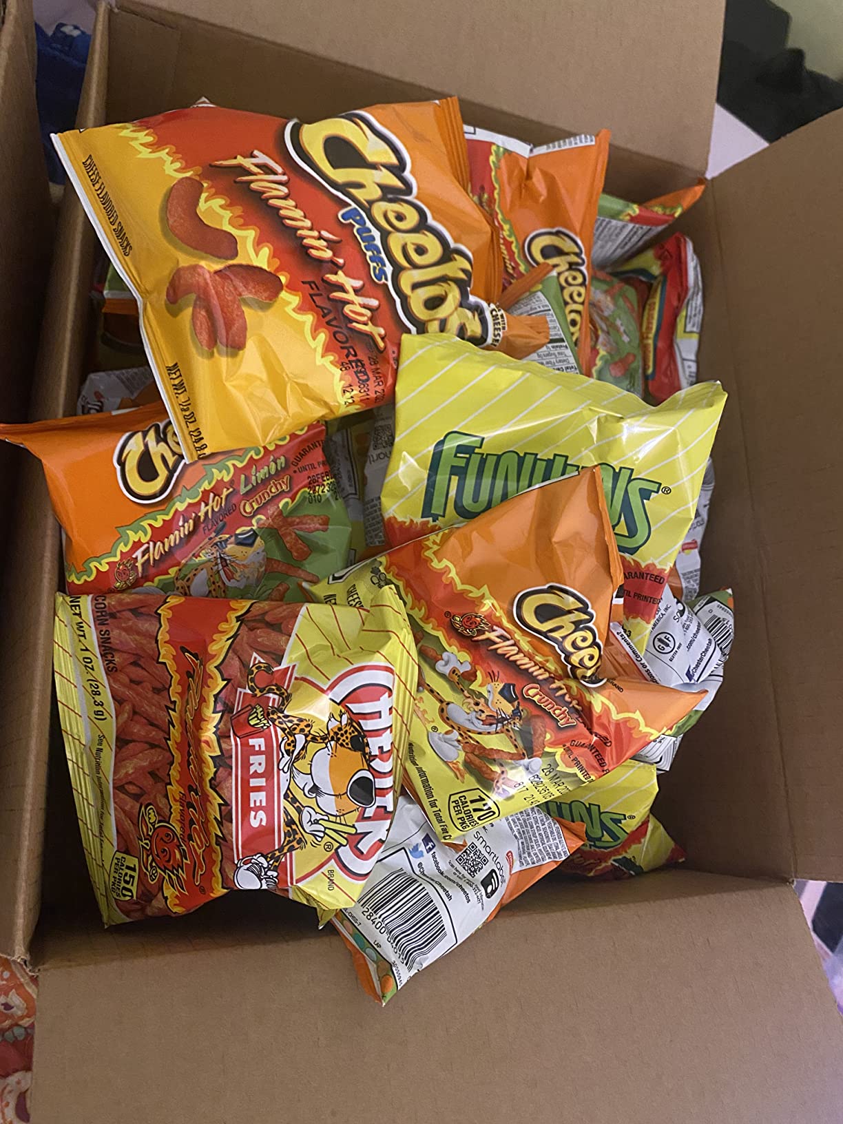 $11/mo - Finance Frito Lay Flamin' Hot Mix, 6 Flavor Single Serve ...