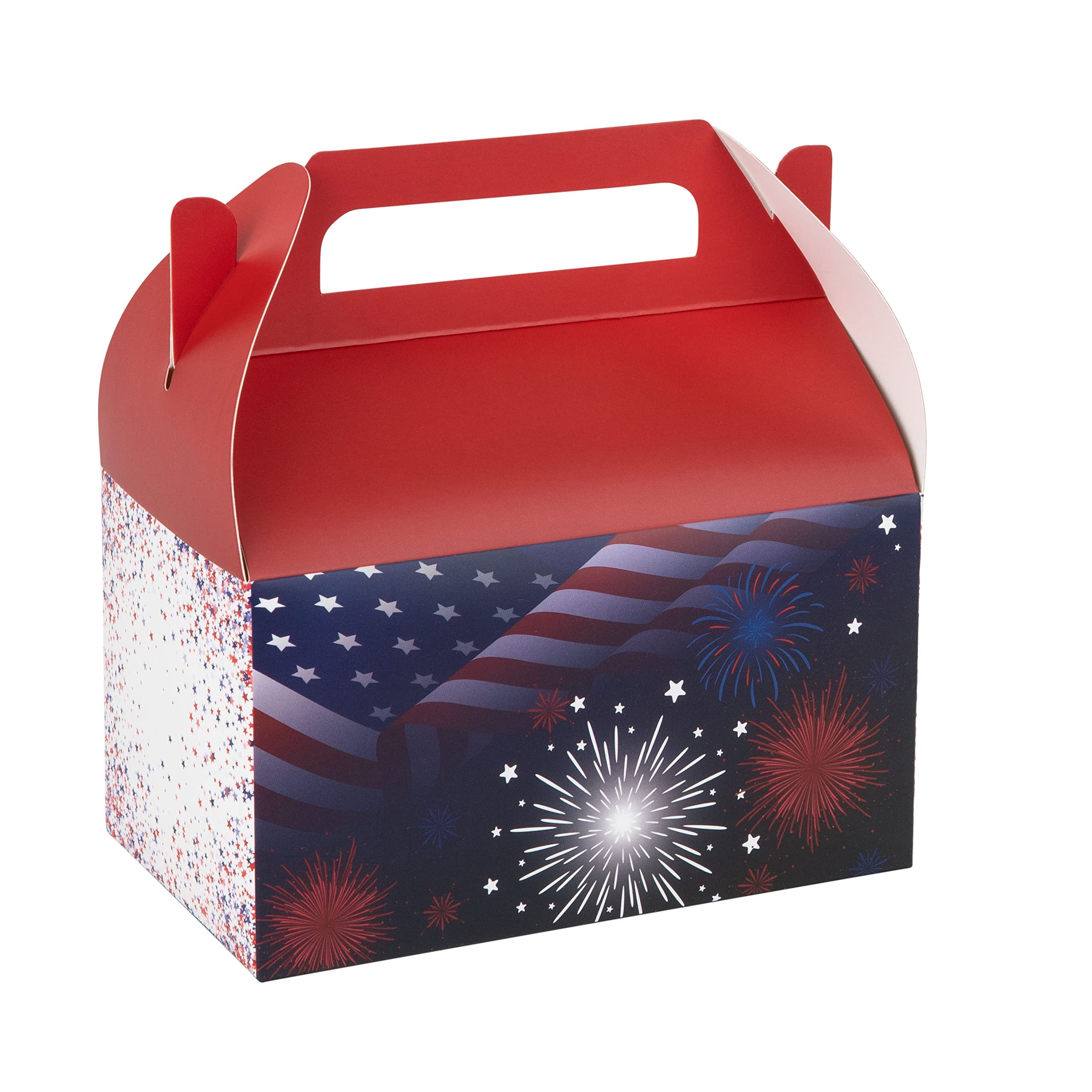 Amazon.com: American Flag Party Favors Treat Boxes – 10 Pack,Easy ...