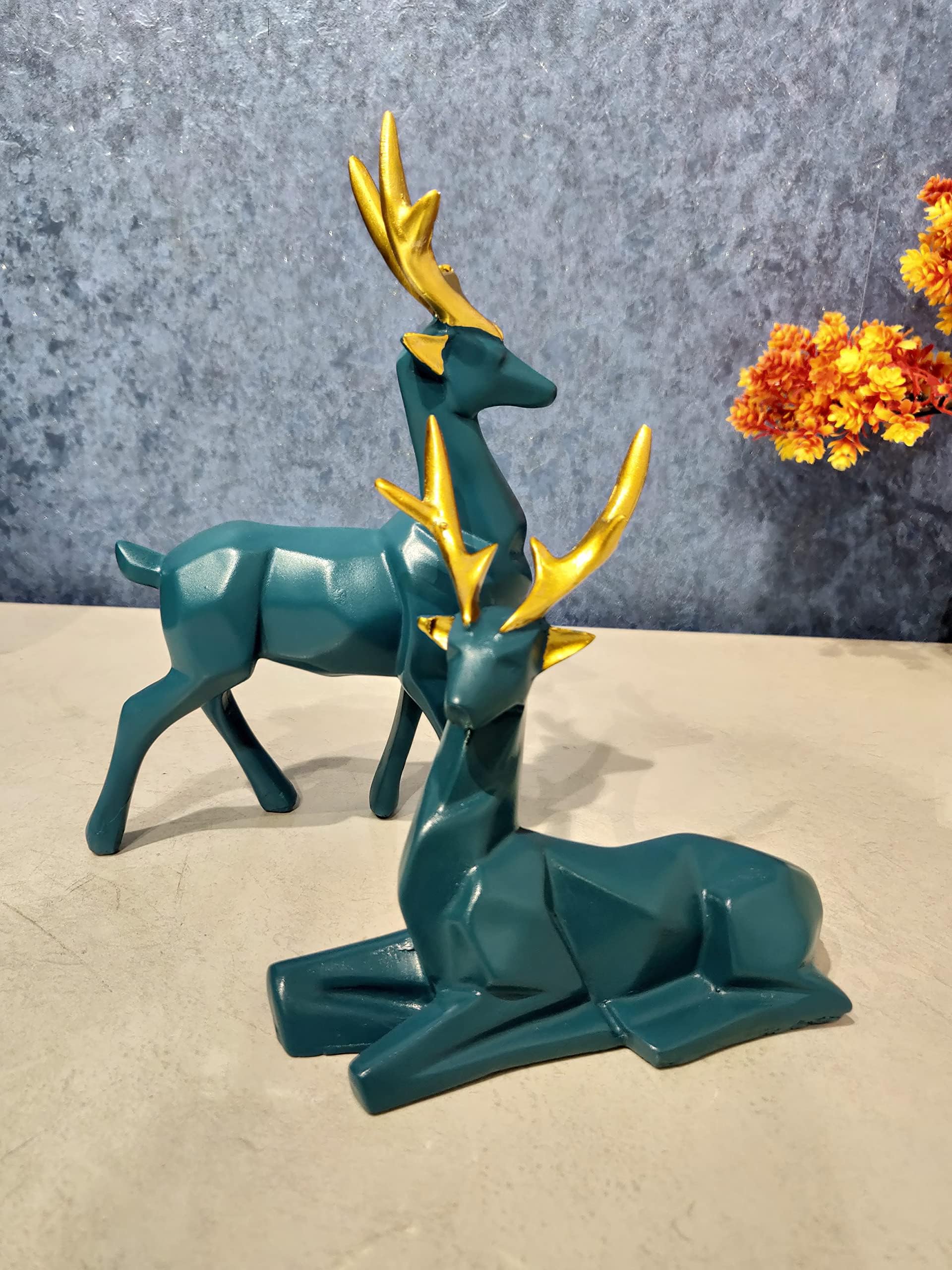 Buy zart Deer Showpiece for Home Decor Showpiece & Hiran Showpiece for ...
