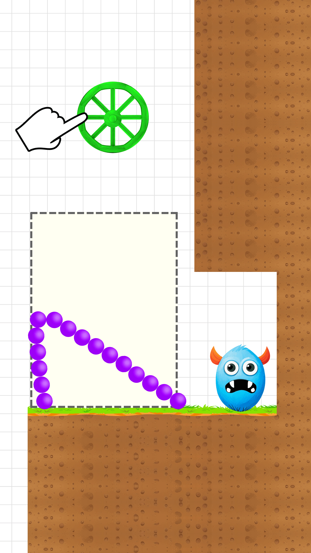 Draw to Smash Tricky Logic Brain Puzzle Draw to Crash banana Monster ...