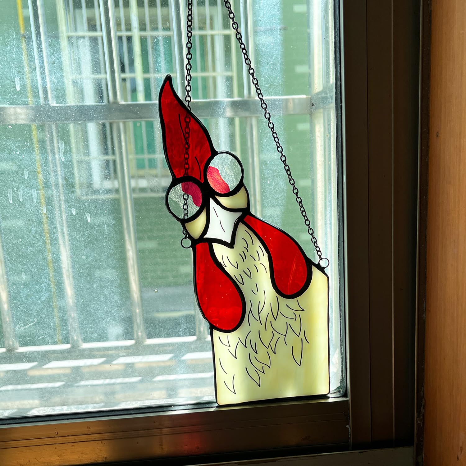 Easy Stained Glass Patterns Roosters Rooster Stained Glass Coloring