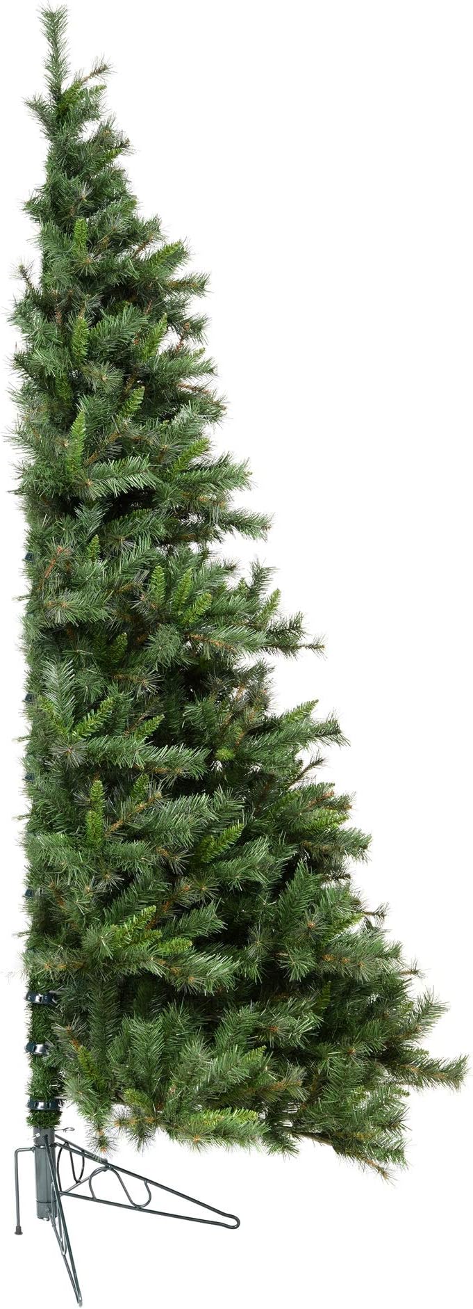 Amazon.com: 6.5 ft Pre-lit Wall Half Tree, 437 Tips, 150 UL Clear ...