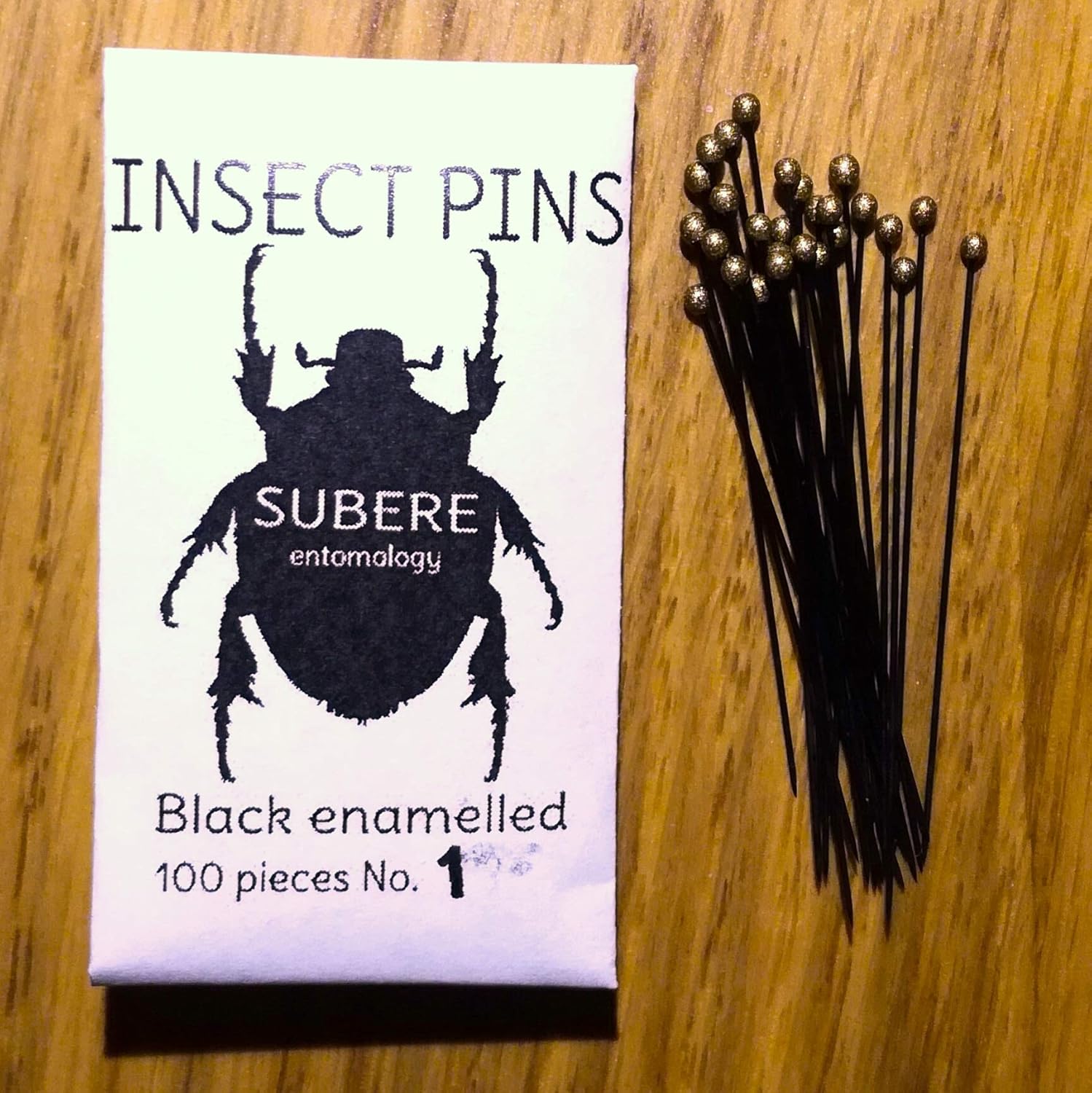 Subere Entomology Insect Mounting Pins 100pcs Size 1 : Amazon.co.uk ...