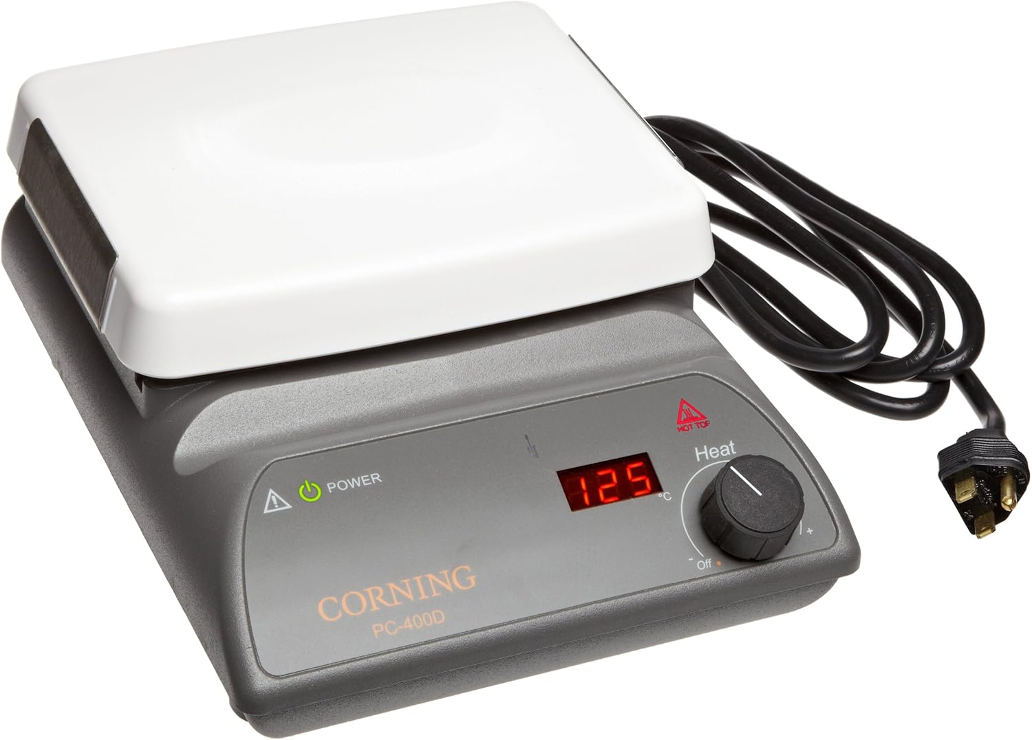 Corning 6795-400D PC-400D Hot Plate, Digital Display, 5" x 7" Pyroceram ...