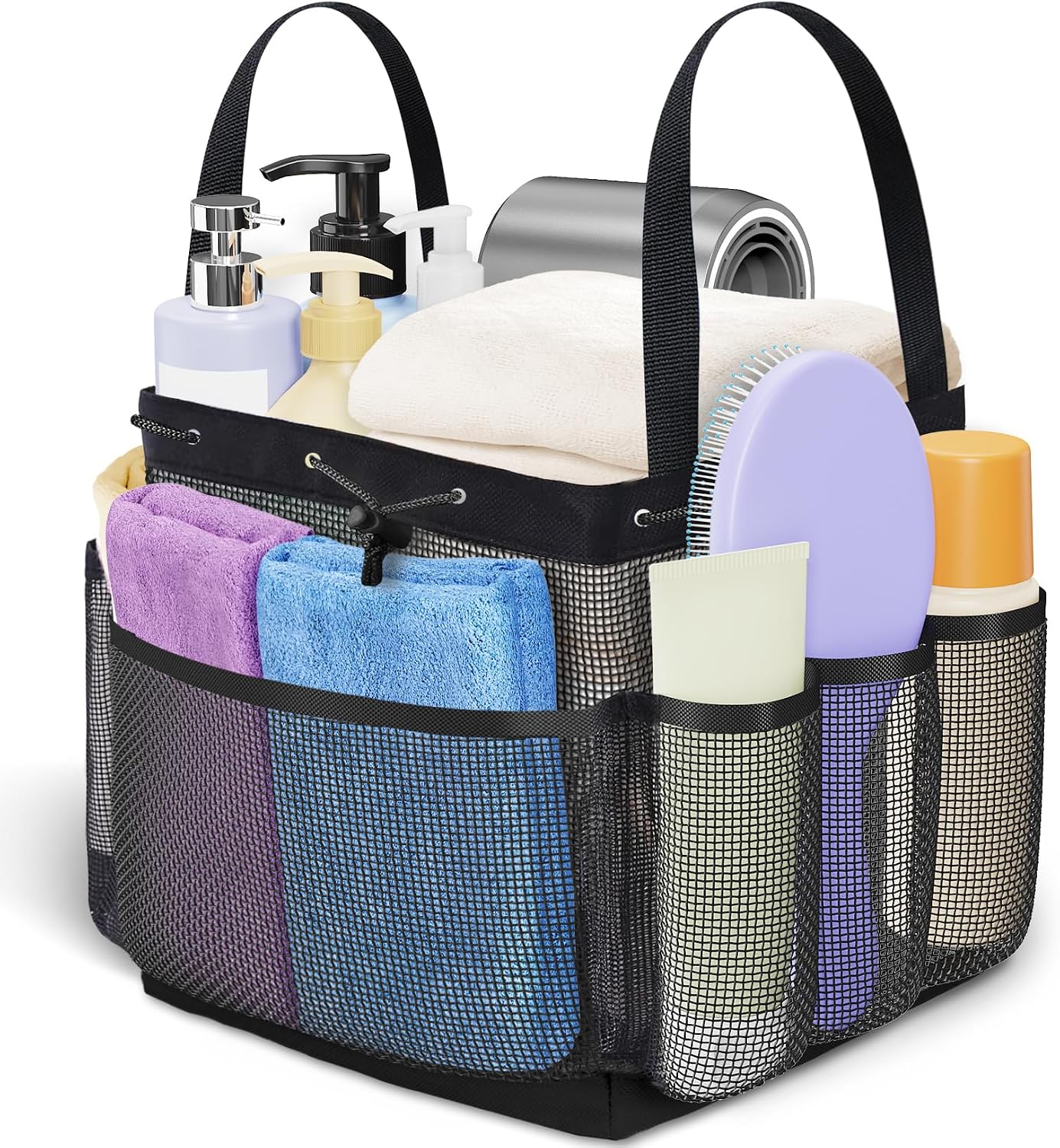 Amazon.com: SmartTrends Large Mesh Shower Caddy Portable with ...
