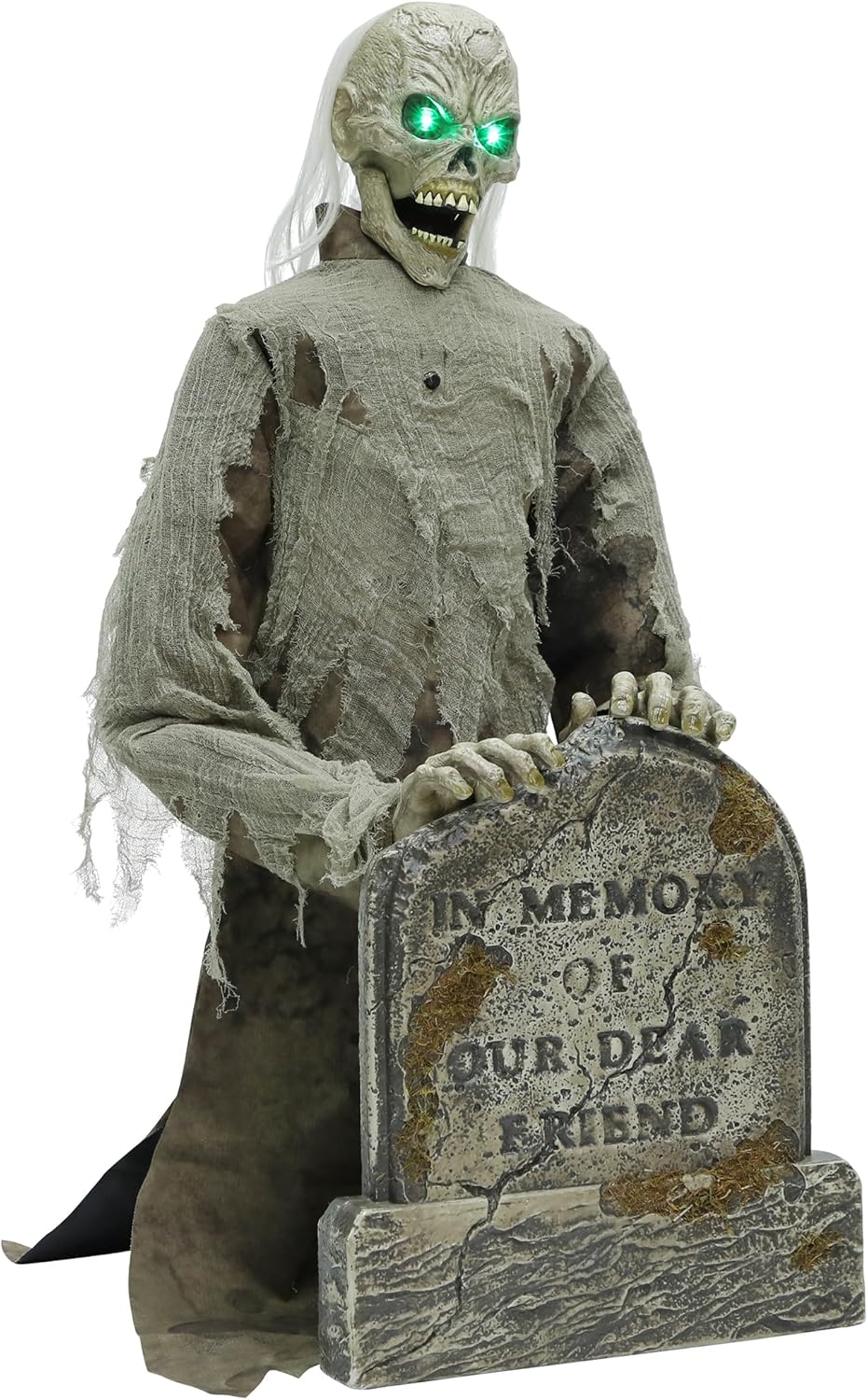 Spirit Halloween 3 Ft. Gravestone Ghoul Animatronic Australia | Ubuy