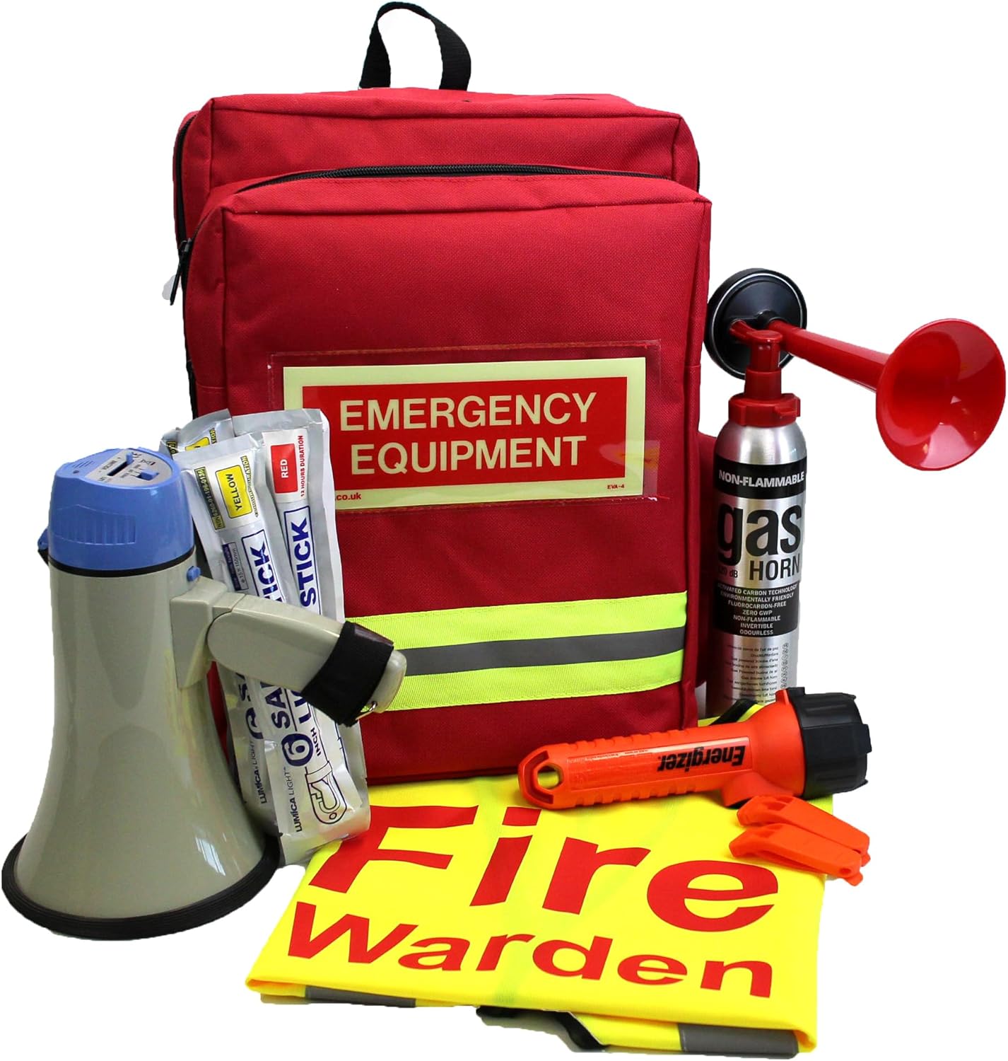 EVAQ8 Fire Warden Kit - A Compact Kit Supplied in a Backpack : Amazon ...