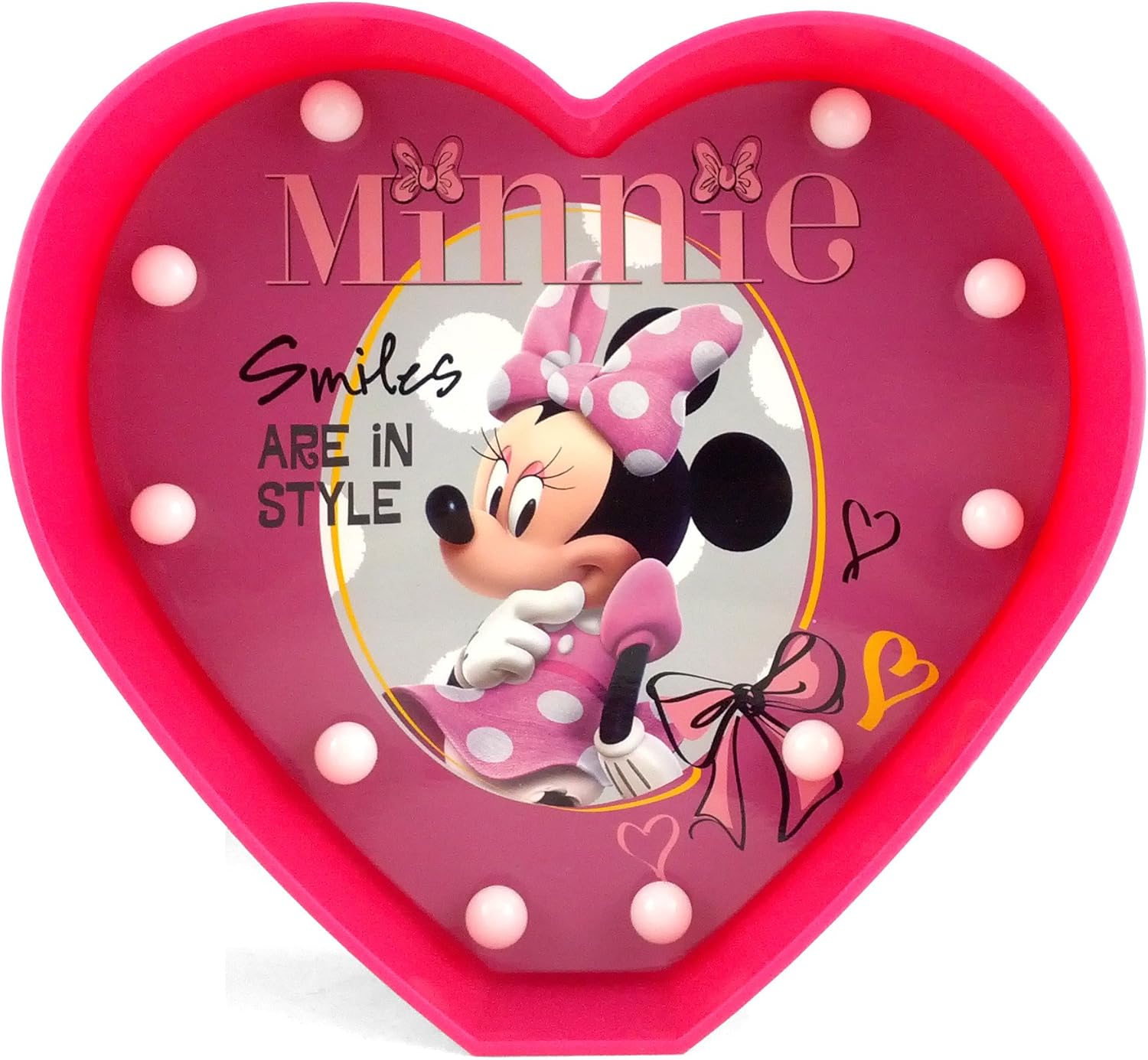Disney WK318589 Minnie Mouse Marquee Lights : Amazon.co.uk: Lighting