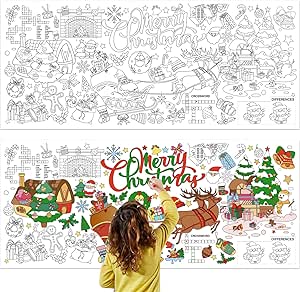 Christmas Coloring Posters Christmas Crafts, Giant Wall Coloring ...