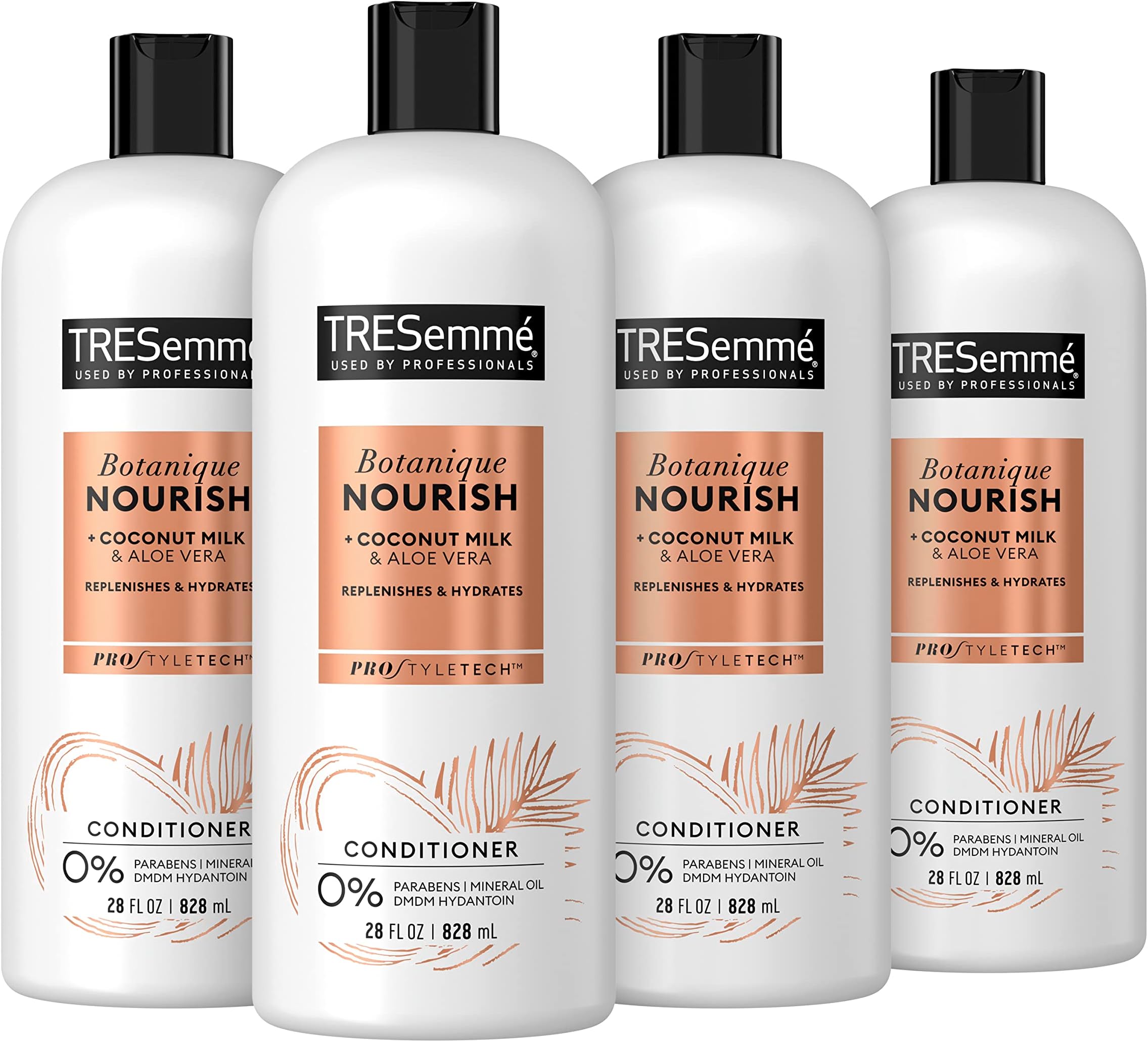 Amazon.com : TRESemmé Moisture Rich Hydrating Conditioner 3 Count for ...