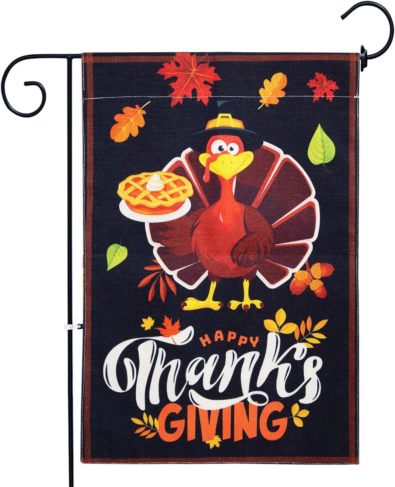 Amazon.com : Akeydeco Thanksgiving Garden Flag,Happy Thanksgiving Flags ...