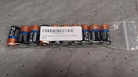 Amazon.com: Duracell Dl123 Ultra Lithium Photo, 10 Battery : Health ...
