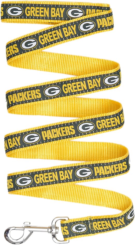 Amazon.com : Pets First NFL GREEN BAY PACKERS Dog Leash & Cat Leash for ...