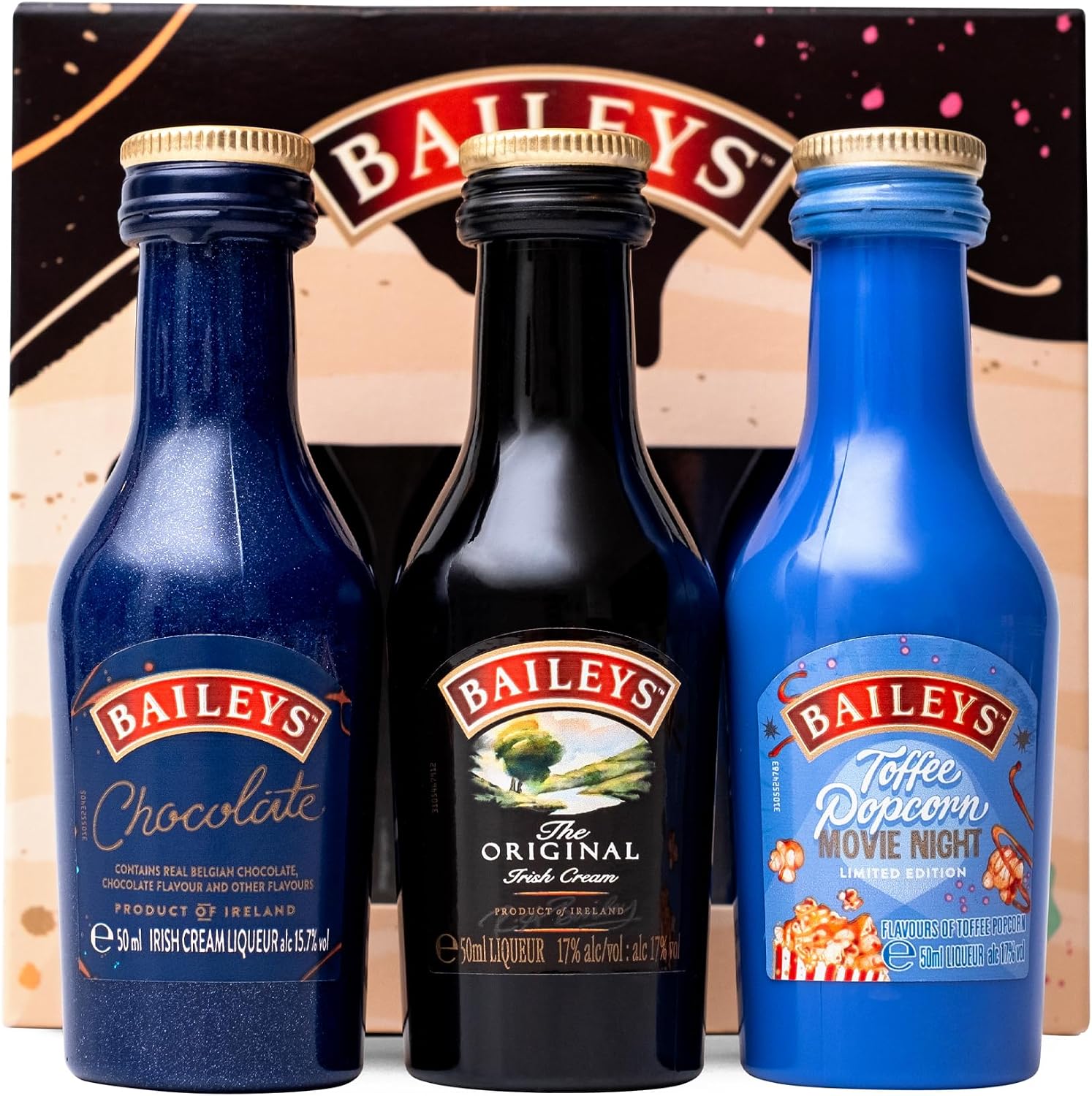 Baileys Geschenkset – Original Irish Cream Likör, Schokolade & Toffee ...
