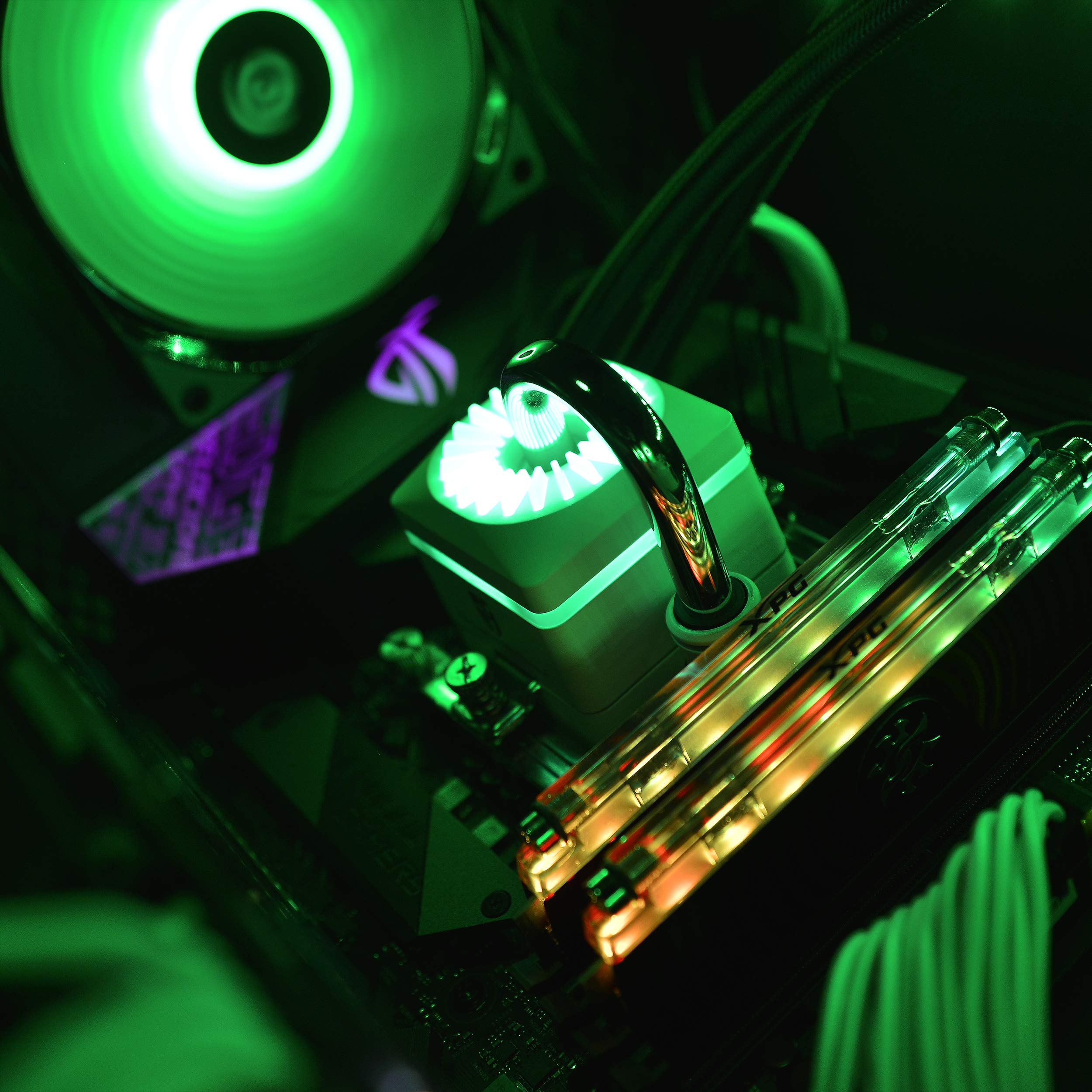 DEEPCOOL Captain 360X WH RGB AIO CPU Liquid Cooler Anti Leak Tech deepcool-captain-360x-wh-rgb-aio-cpu-liquid-cooler-anti-leak-tech