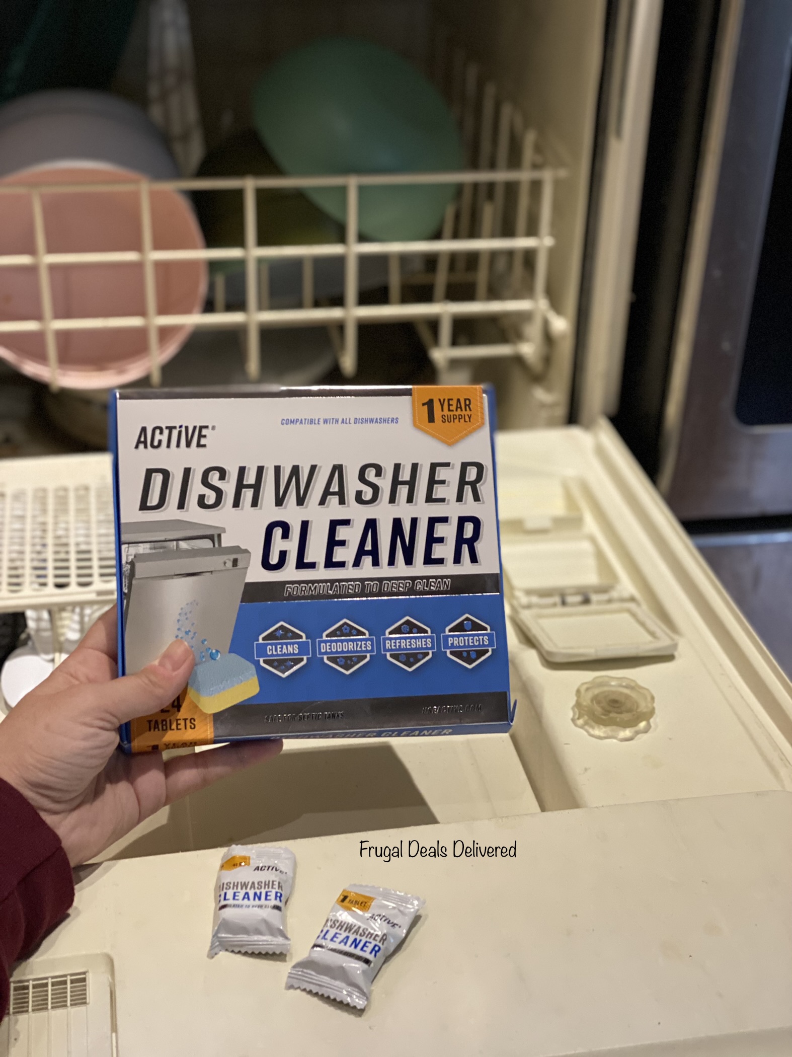 Watch How to use the dishwasher cleaning tablets to clean & refresh! on ...