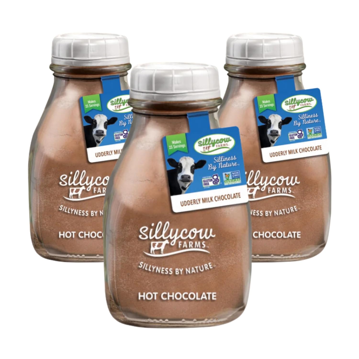 Amazon.com : Sillycow Farms Hot Chocolate Mix Udderly Milk | Rich Hot ...