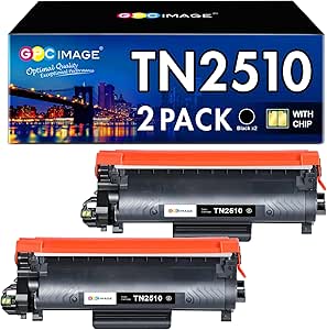 GPC Image TN2510 TN-2510 Toner Cartridge Compatible for Brother TN 2510 ...