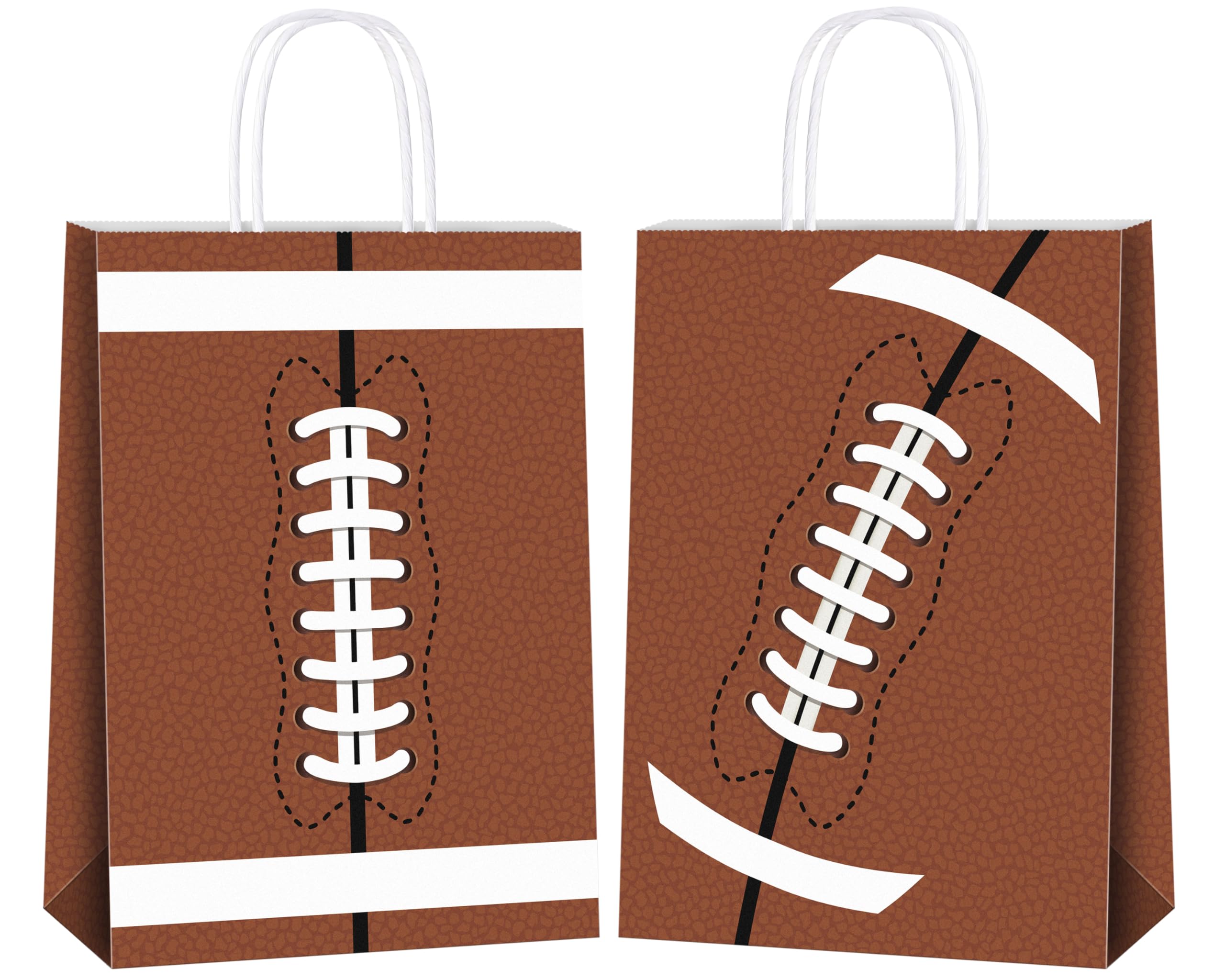 Amazon.com: durony 16 Pieces Football Gift Bags with Handles Football ...