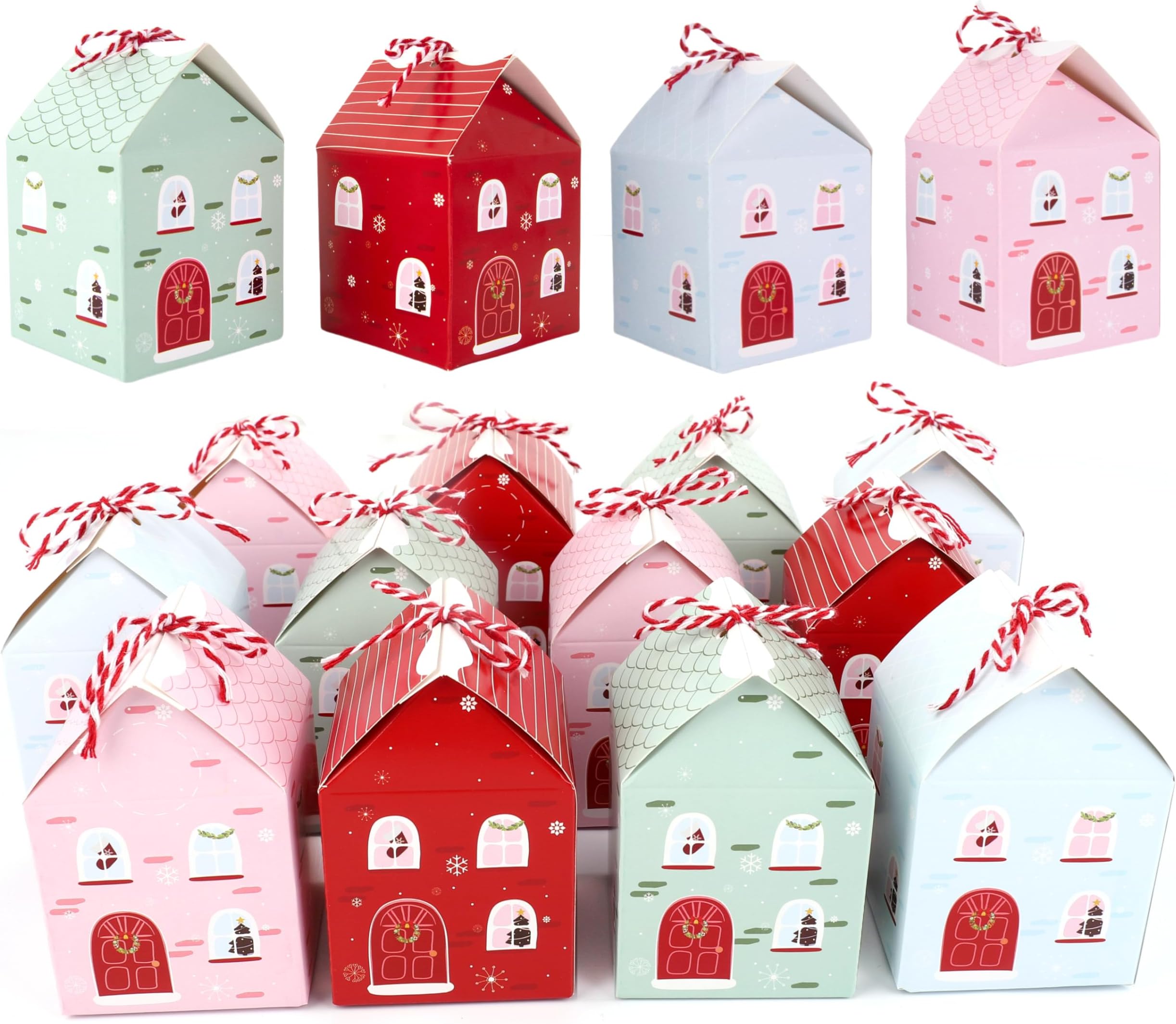 24 Pcs DIY Christmas Advent Calendar Boxes to Fill,Empty Advent ...