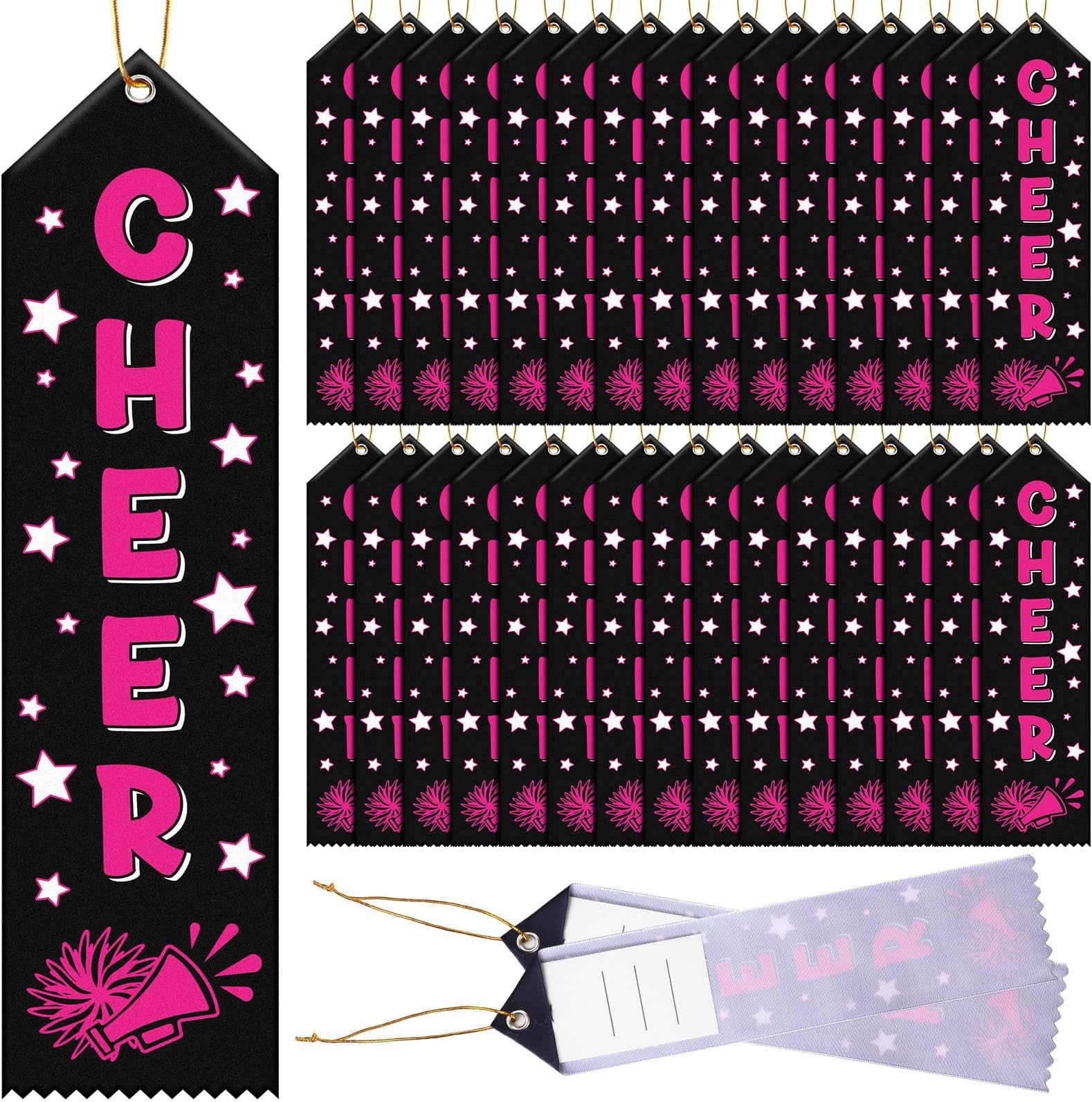 Amazon.com : 100 Pcs Honorable Mention Award Ribbons Flat Carded ...