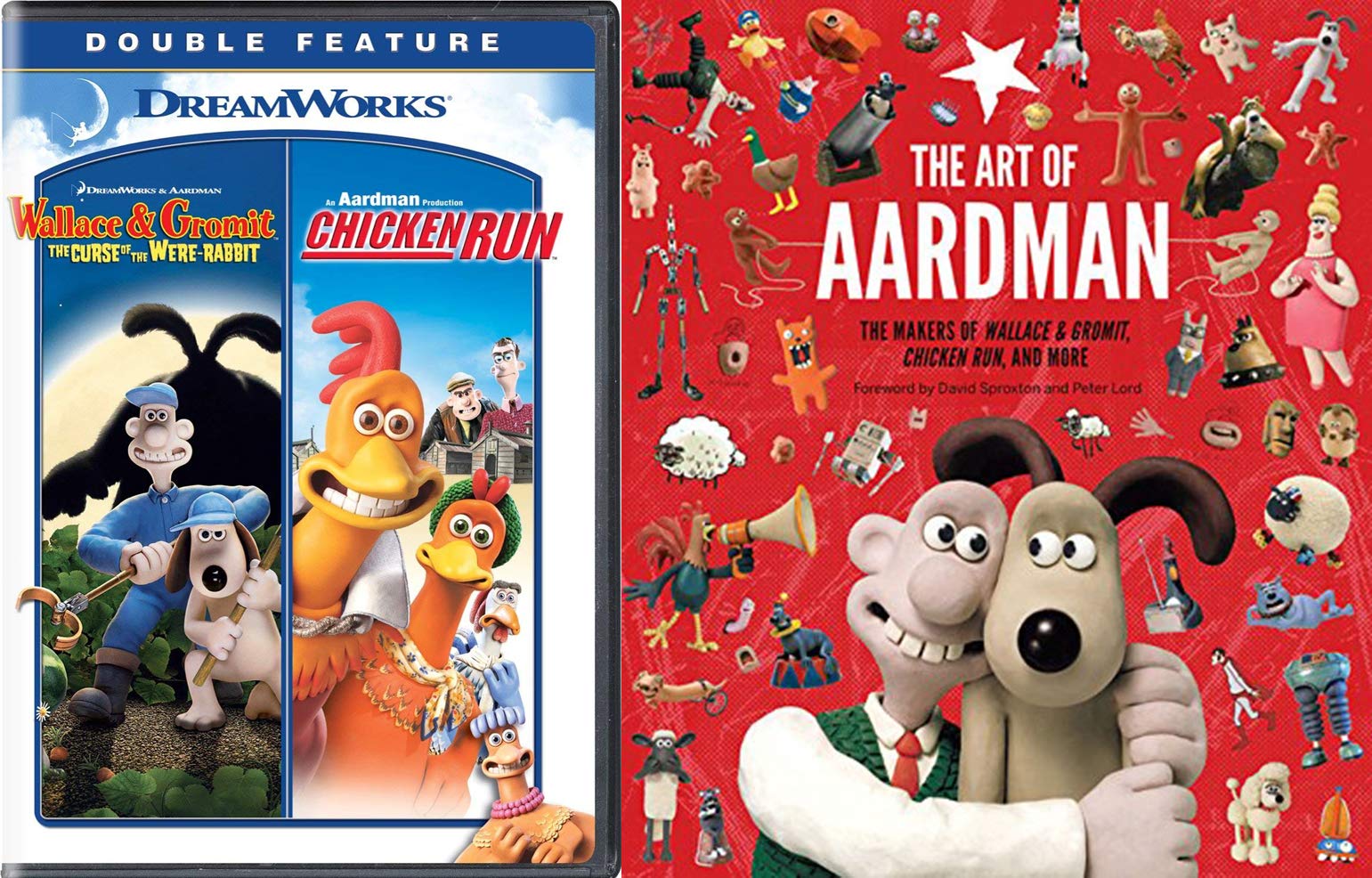 Buy Art of Animation Chicken Run + Aardman Wallace & Gromit Curse of ...