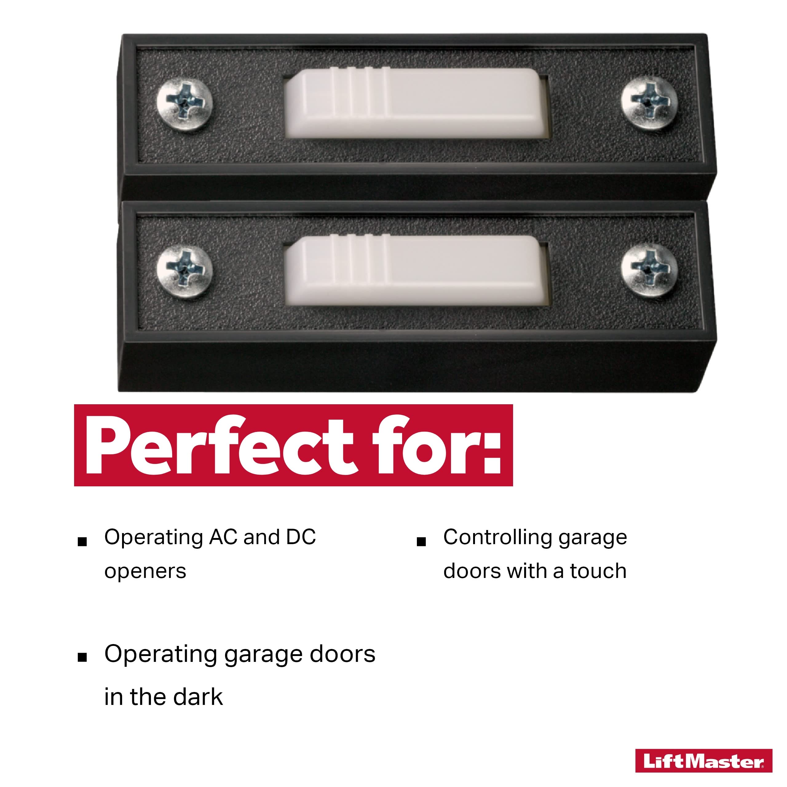 Garage Door Switch Replacement Push Button With Light For Liftmaster ...