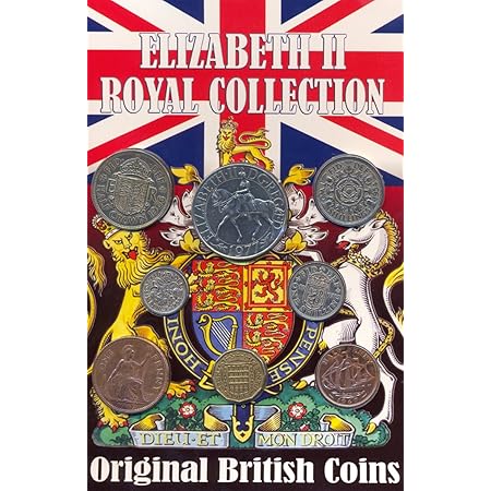 Elizabeth II Royal Collection - Original British Coins : Amazon.co.uk ...