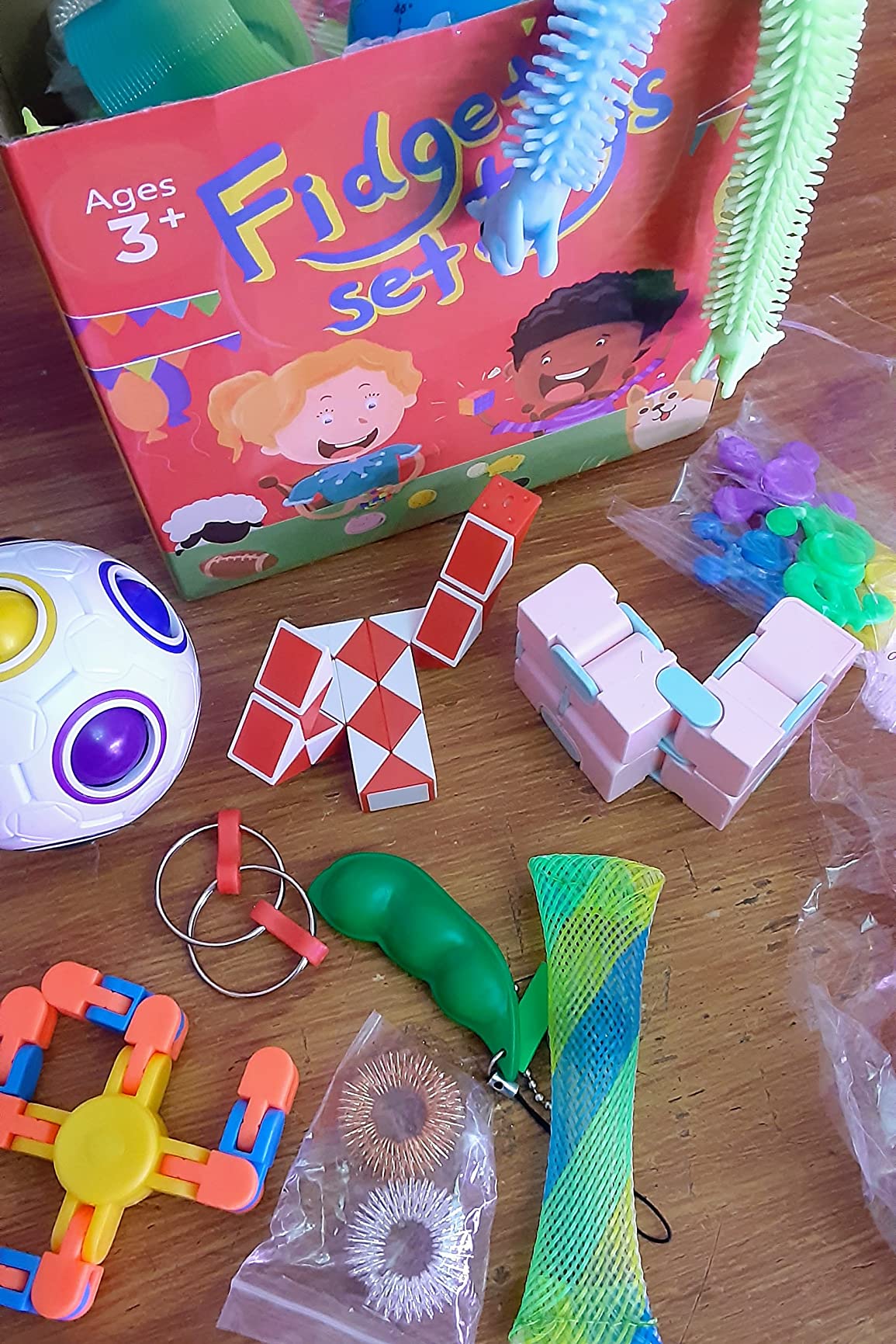 $2/mo - Finance (38 Pcs) Fidget Toys, Party Favor Stress Relief Fidget ...