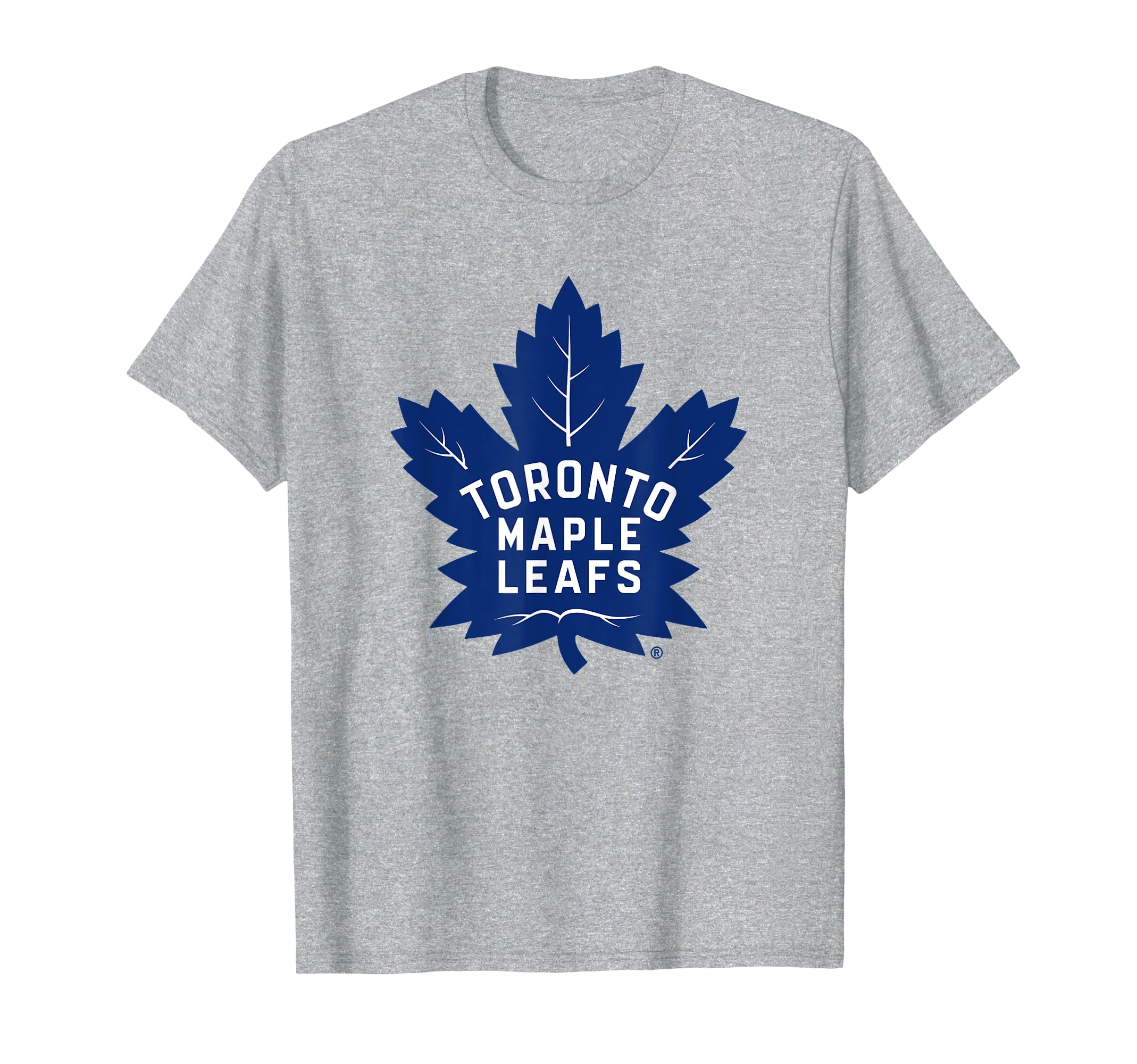 Amazon.com: Toronto Maple Leafs Icon Gray Officially Licensed T-Shirt ...