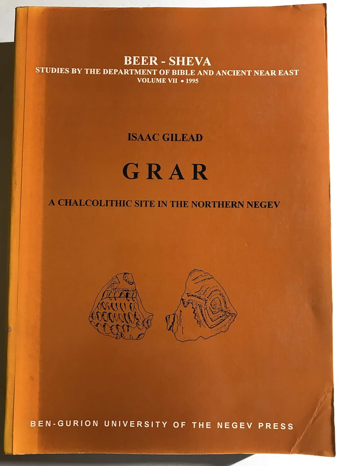 Beer-Sheva Studies by the Department of Bible and Ancient Near East ...
