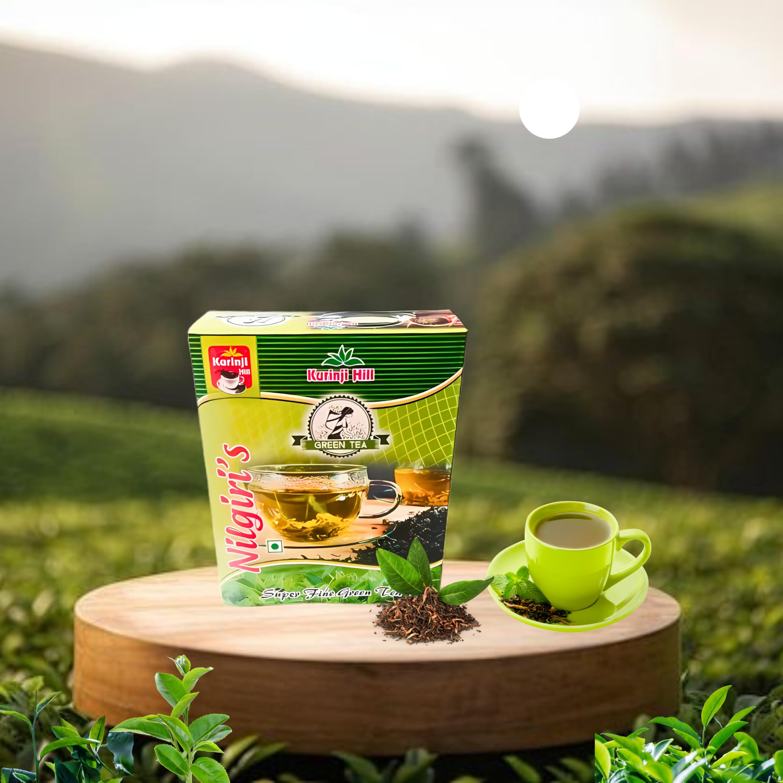 OotyMade.com Nilgiri Green Tea - 250 Grams | Pure Ooty Tea Powder ...