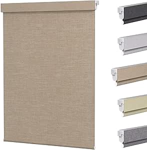 Amazon.com: MYshade Custom No Drill No Tools Cordless Roller Shades,Waterproof Window Blinds for ...