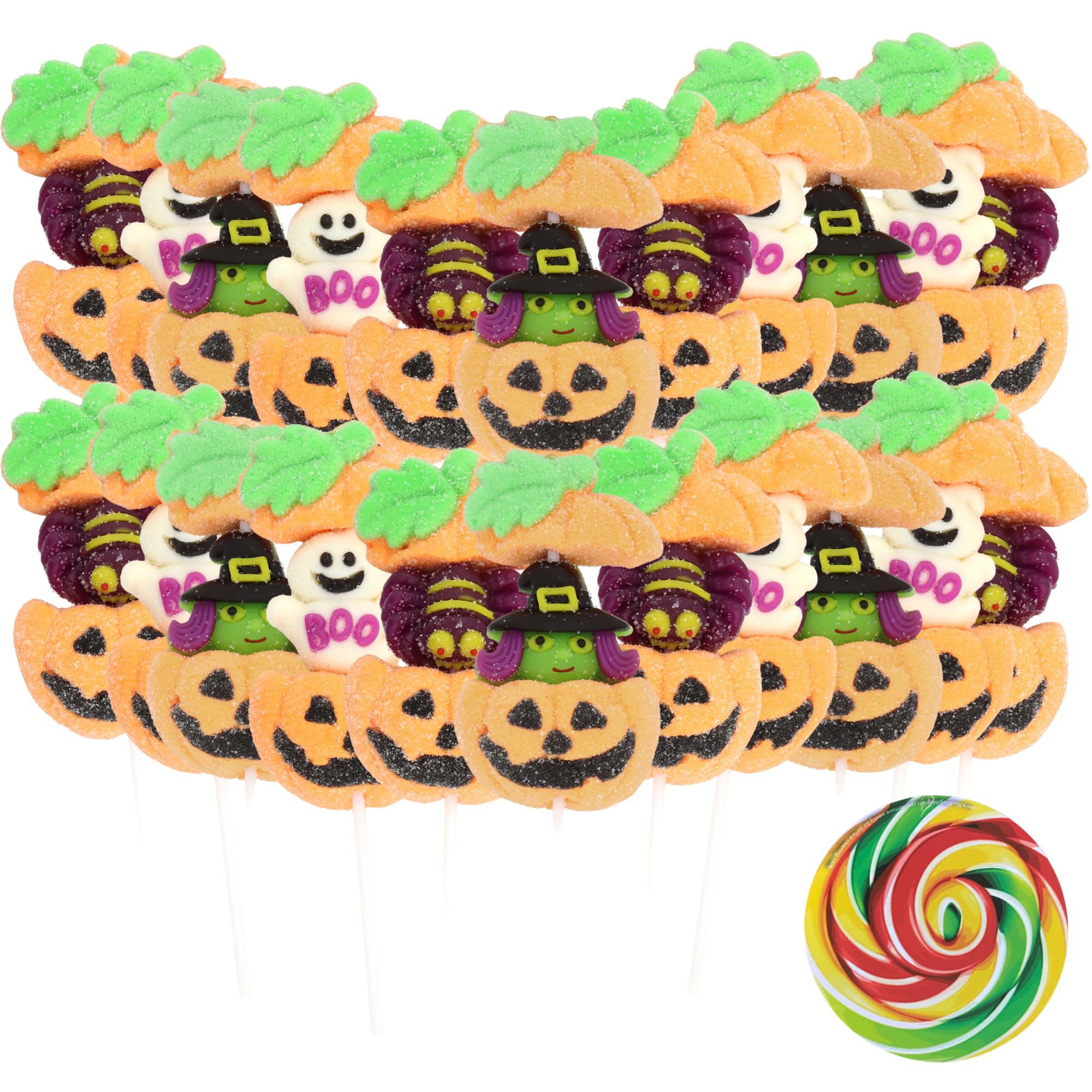 Piruletas De Malvavisco Para Halloween